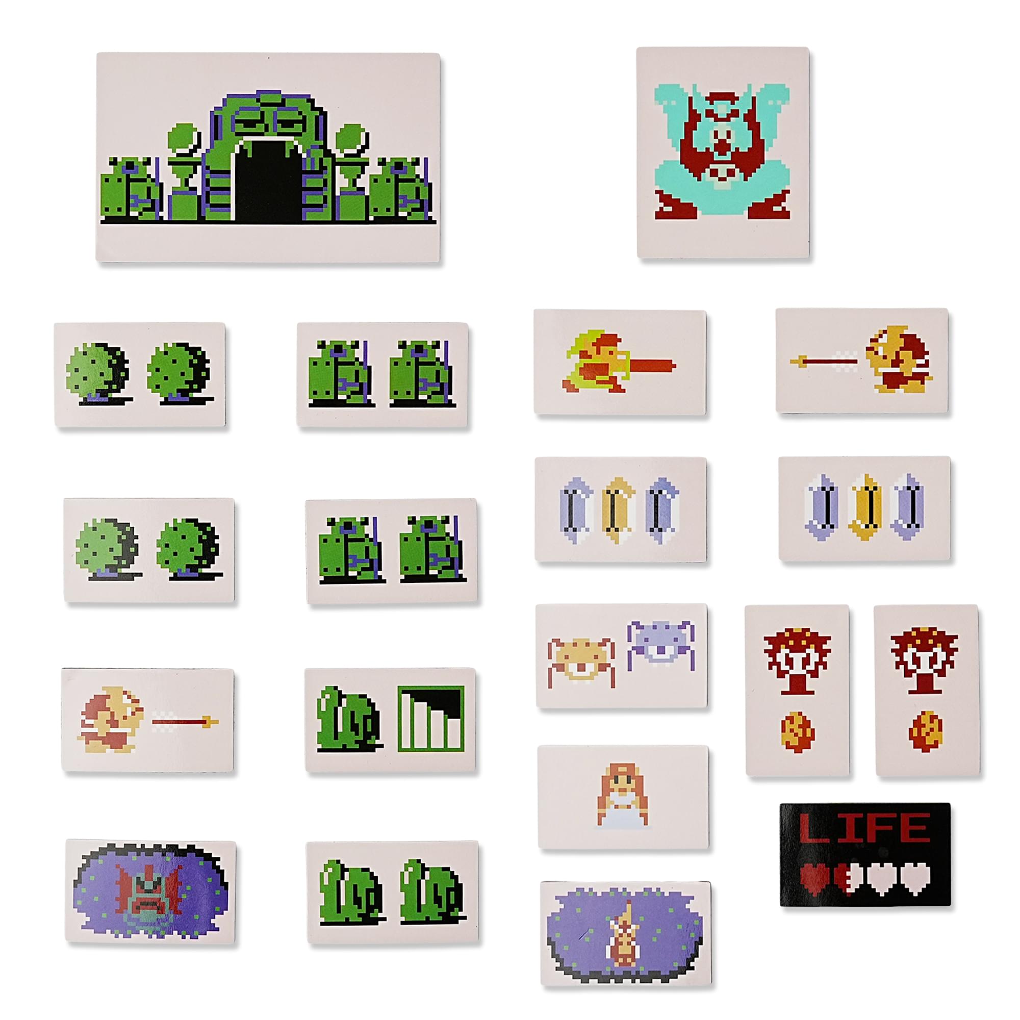 Legend Of Zelda 8-Bit Magnet Set | 20 Magnets | Free Shipping