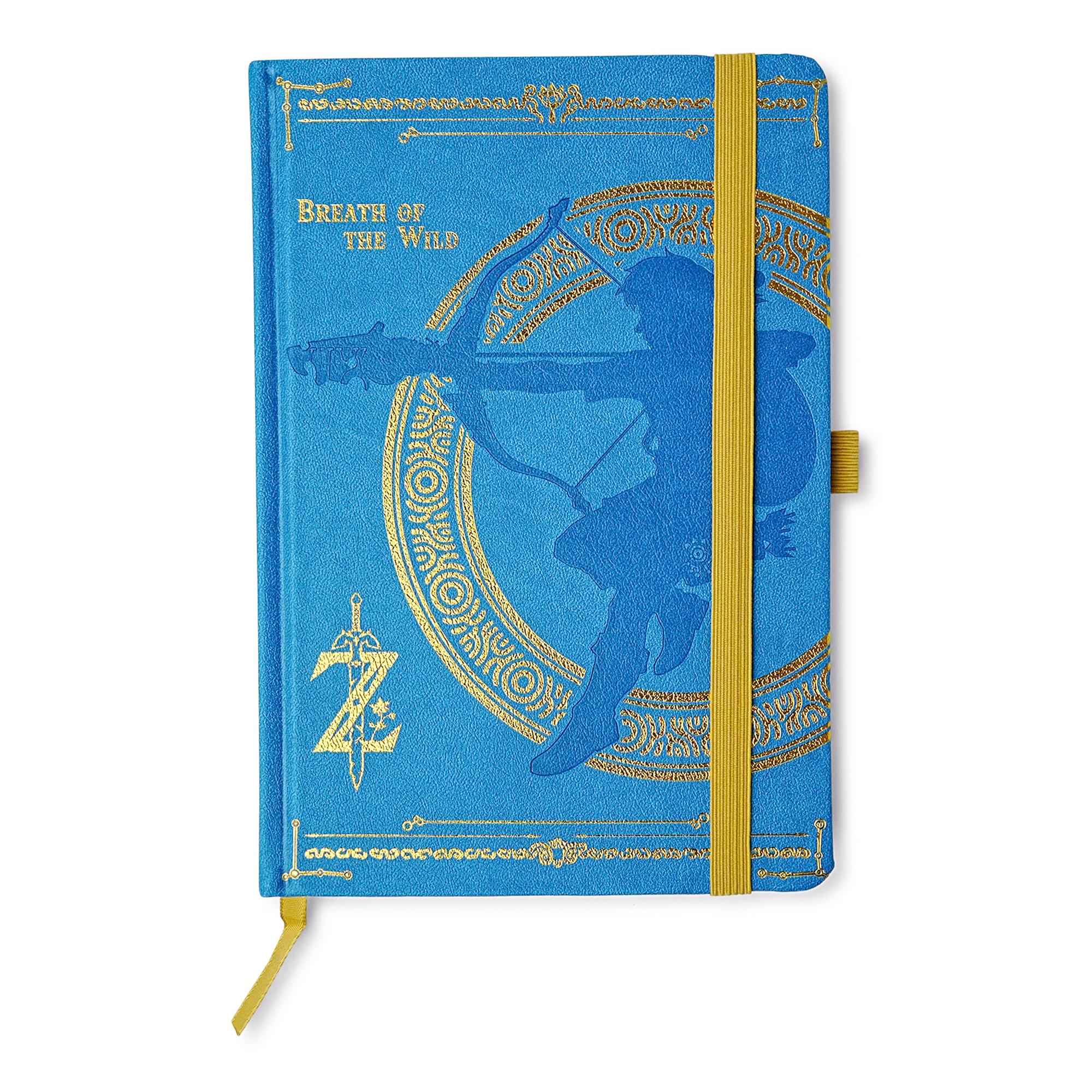 Legend Of Zelda: Breath Of The Wild Blue Journal | Free Shipping
