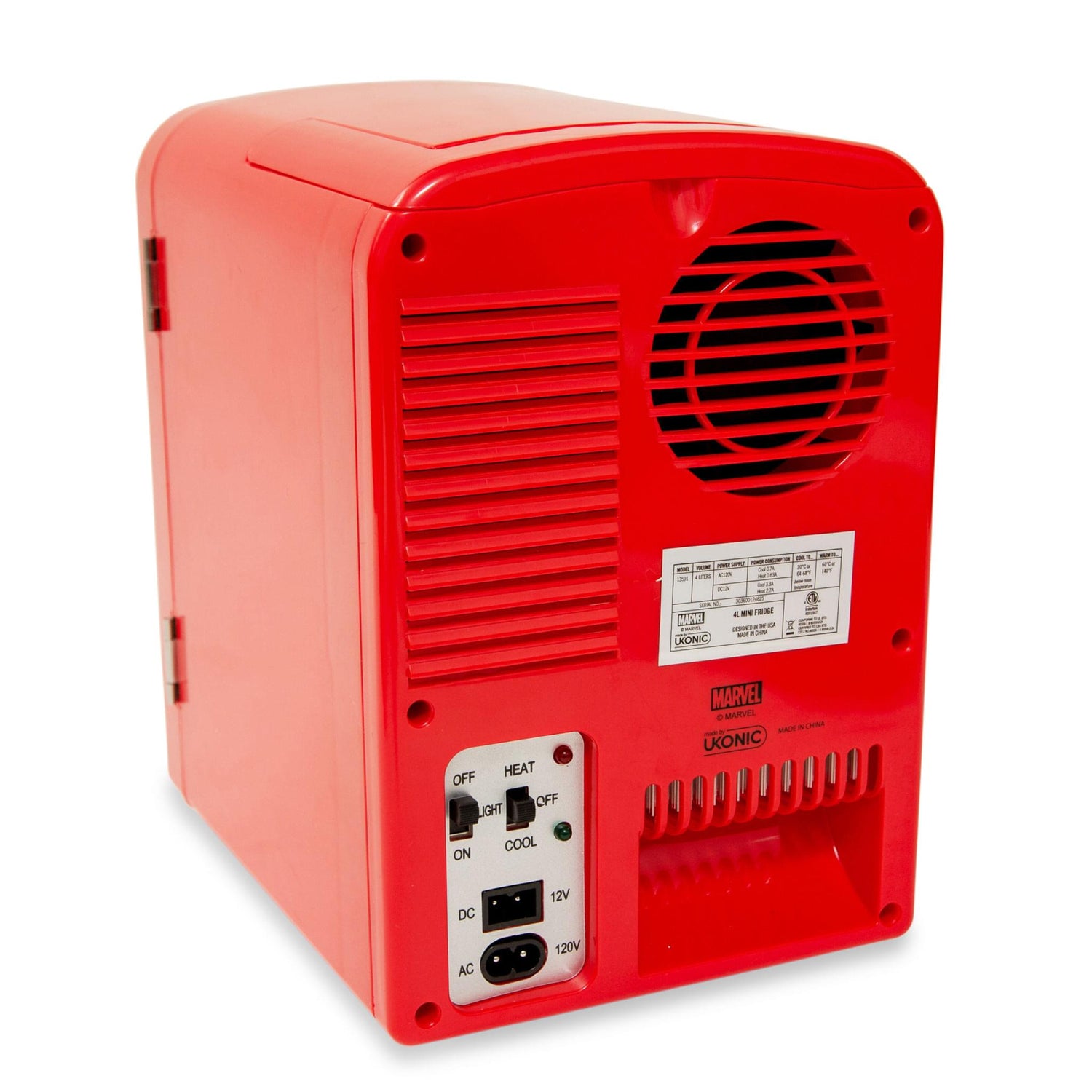 Marvel Spider-Man 4 Liter Thermoelectric Cooler | Free Shipping