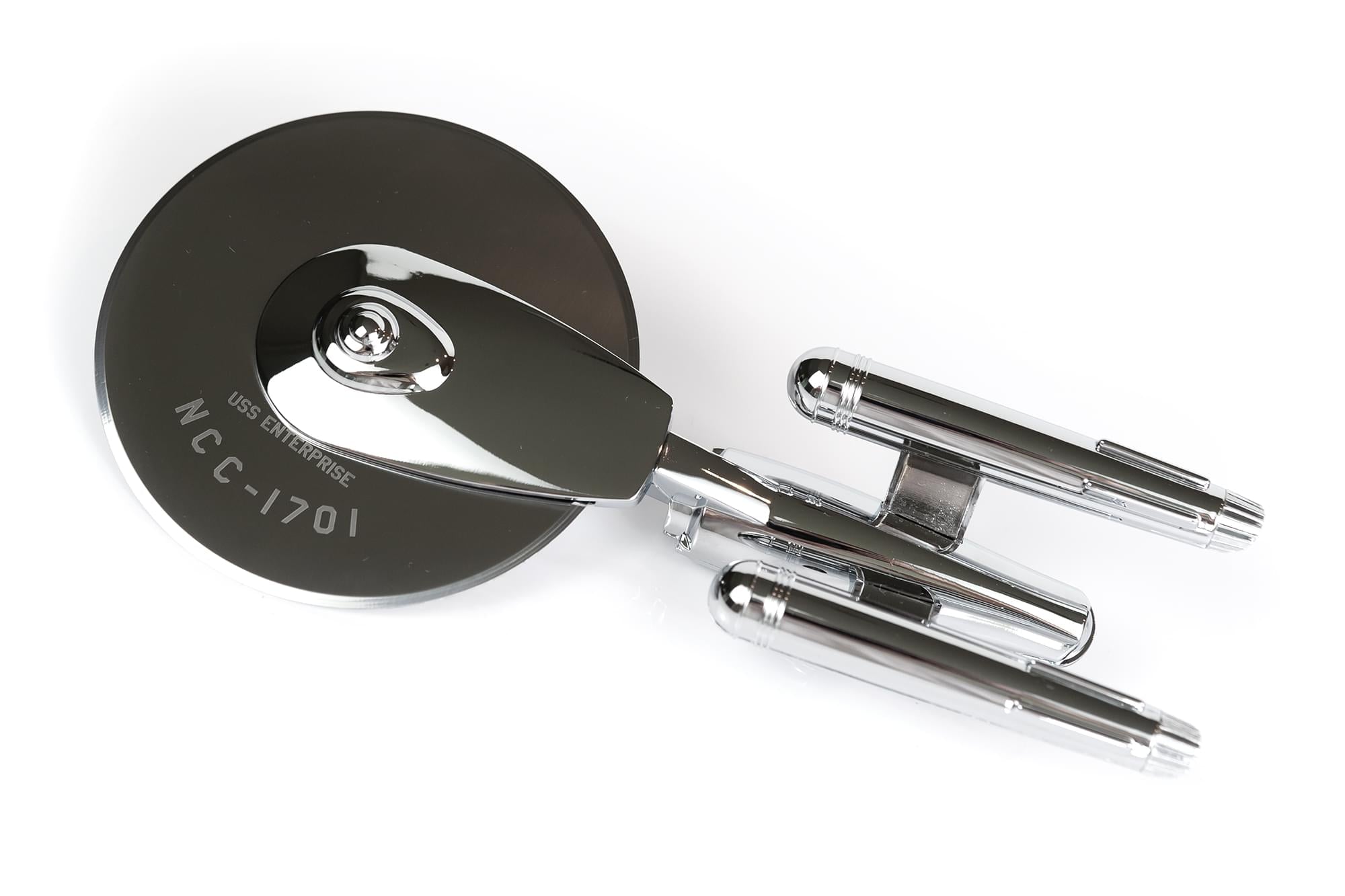 Star Trek TOS Stainless Steel USS Enterprise Pizza Cutter | Free Shipp