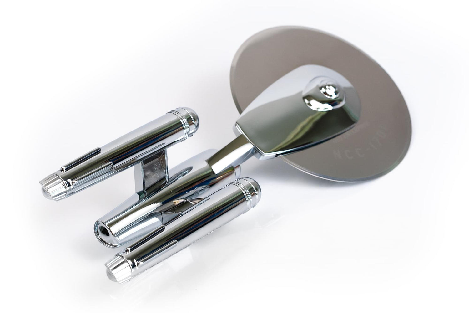 Star Trek TOS Stainless Steel USS Enterprise Pizza Cutter | Free Shipp