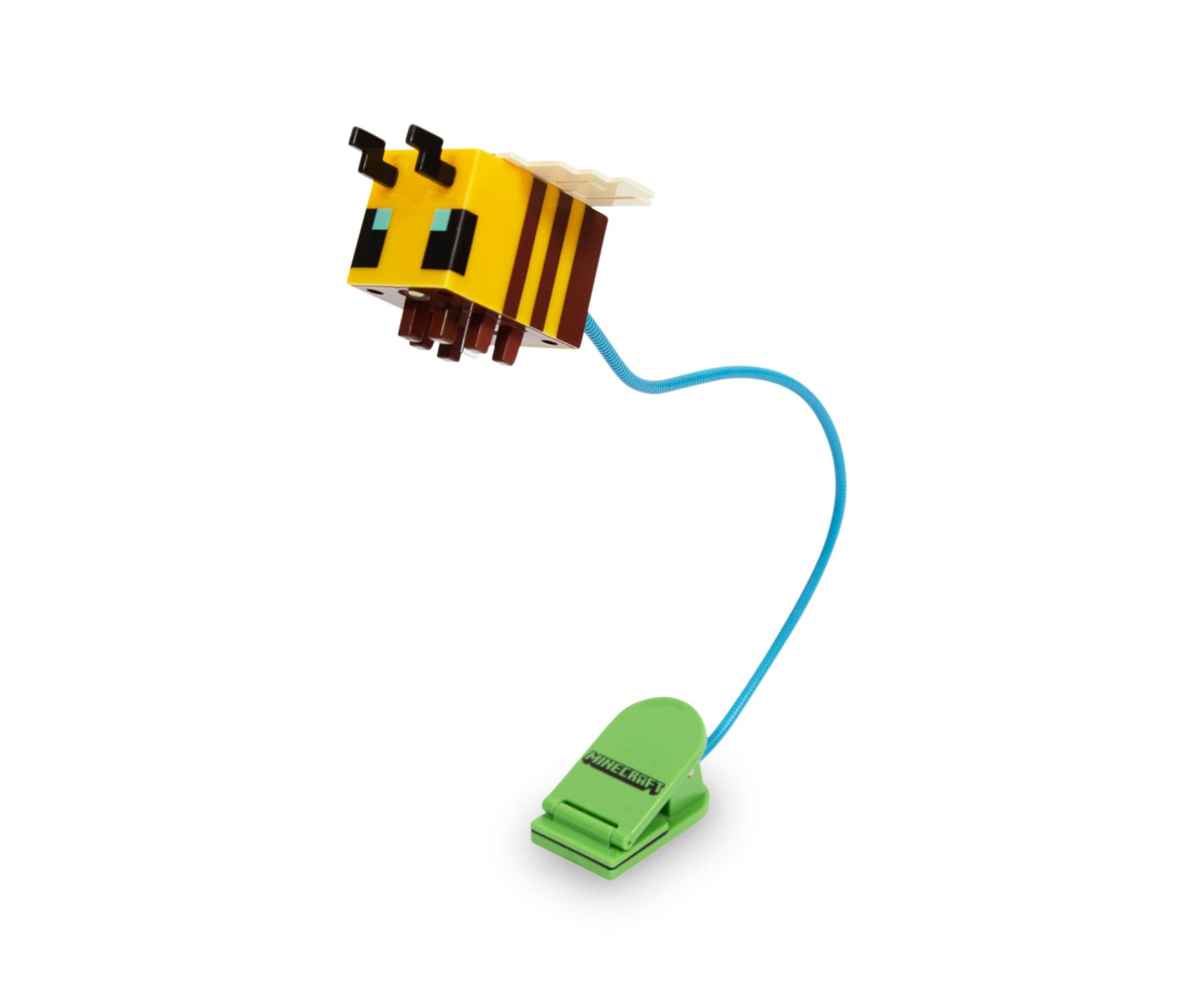 Minecraft Yellow Bee Battery Powered Reading Light | Free Shipping