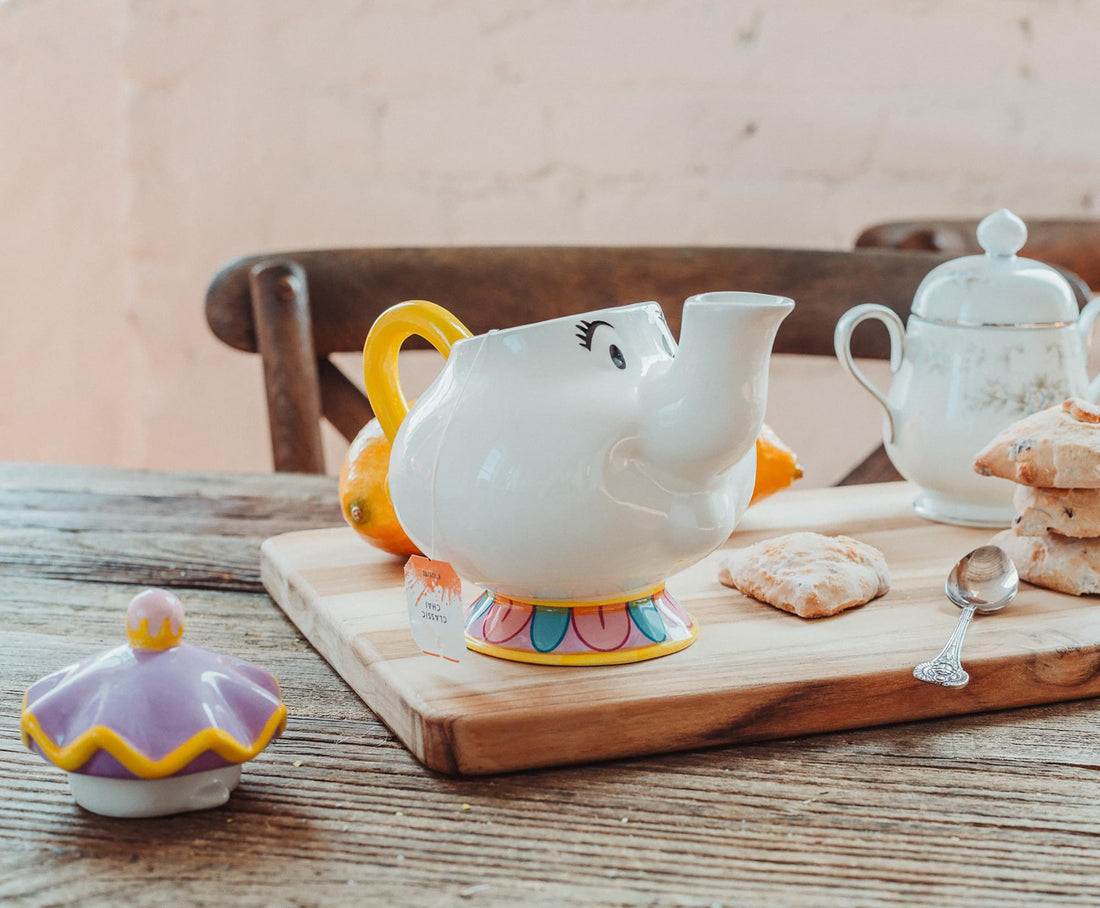 Disney Beauty and the Beast Mrs Potts Teapot | Free Shipping