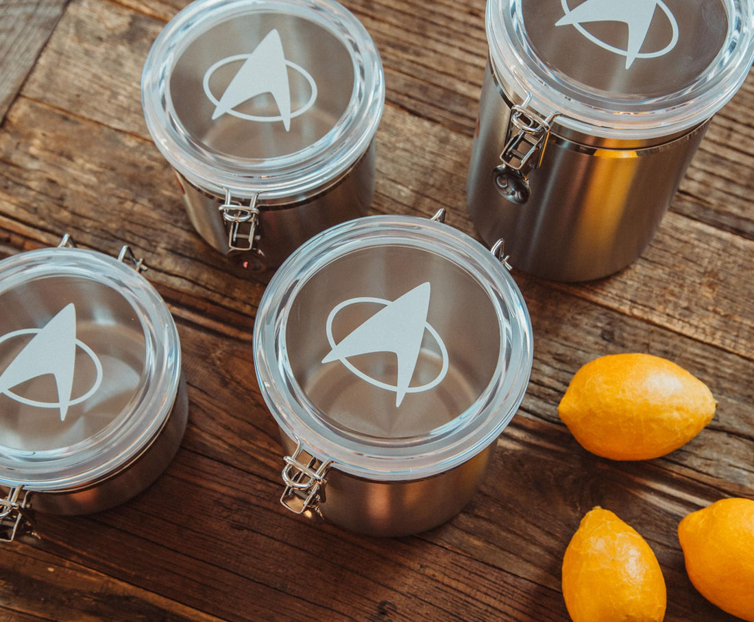 Star Trek: TNG Kitchen Containers | Set of 4 | Free Shipping