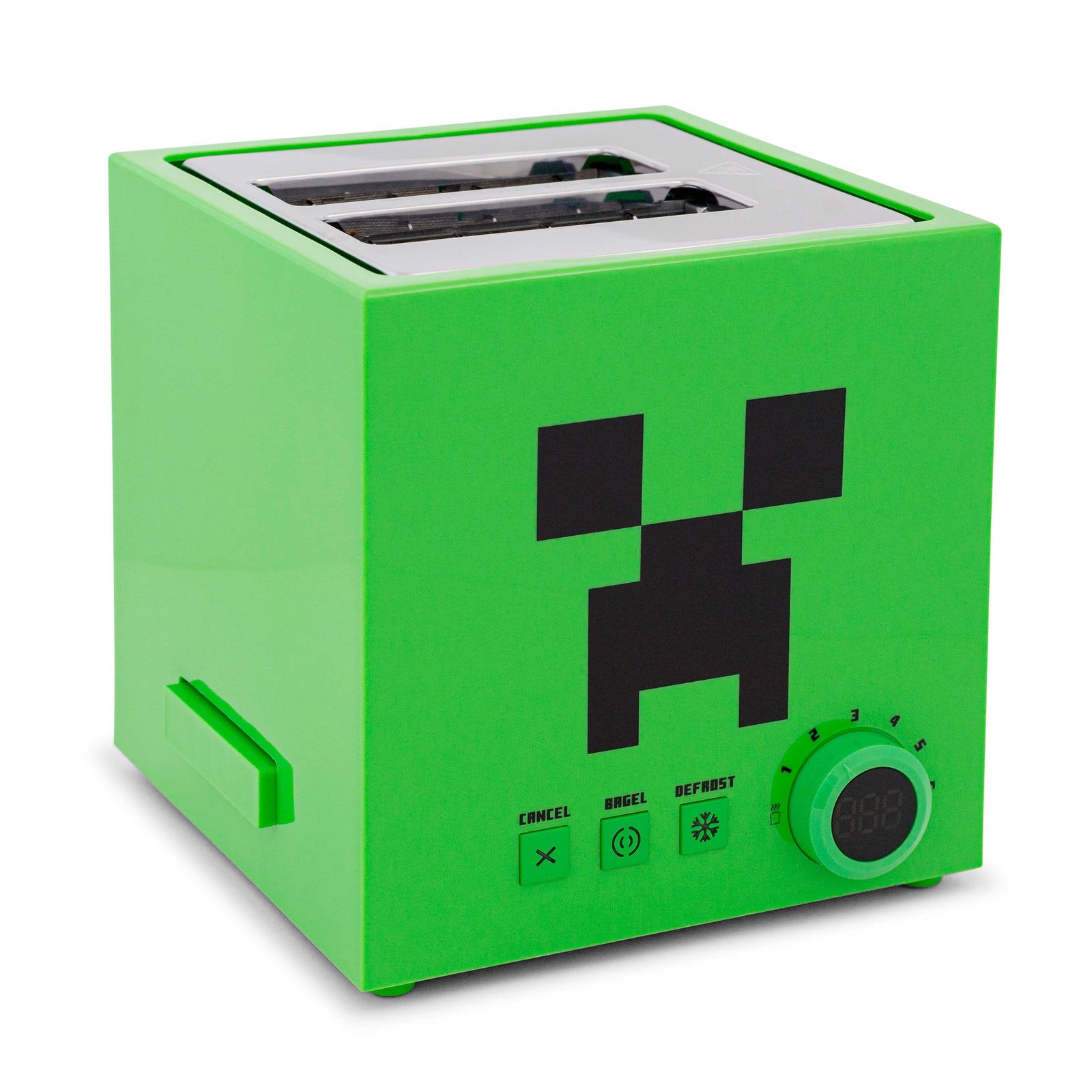Minecraft Green Creeper Toaster | Free Shipping