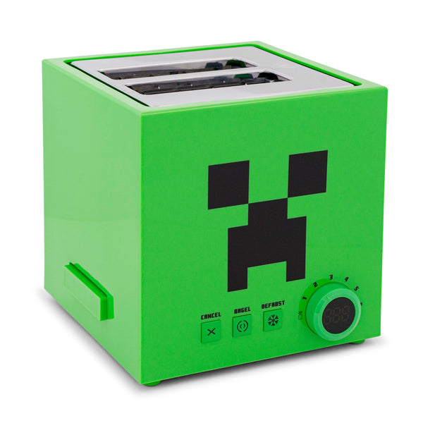 Minecraft Green Creeper Toaster | Free Shipping