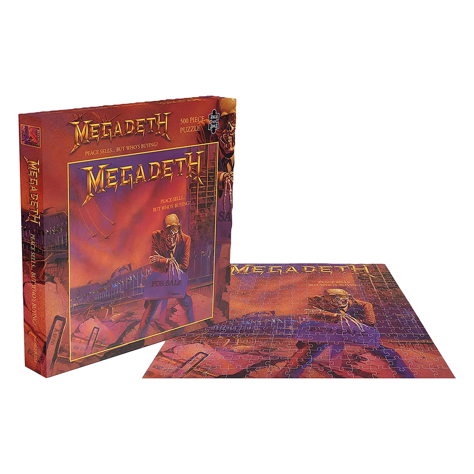 Megadeth Peace Sells 500 Piece Puzzle | Free Shipping