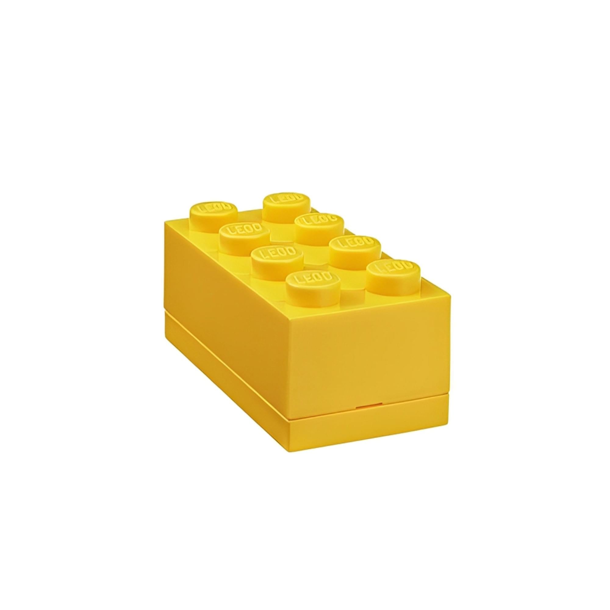 LEGO Mini Box 8, Bright Yellow | Free Shipping