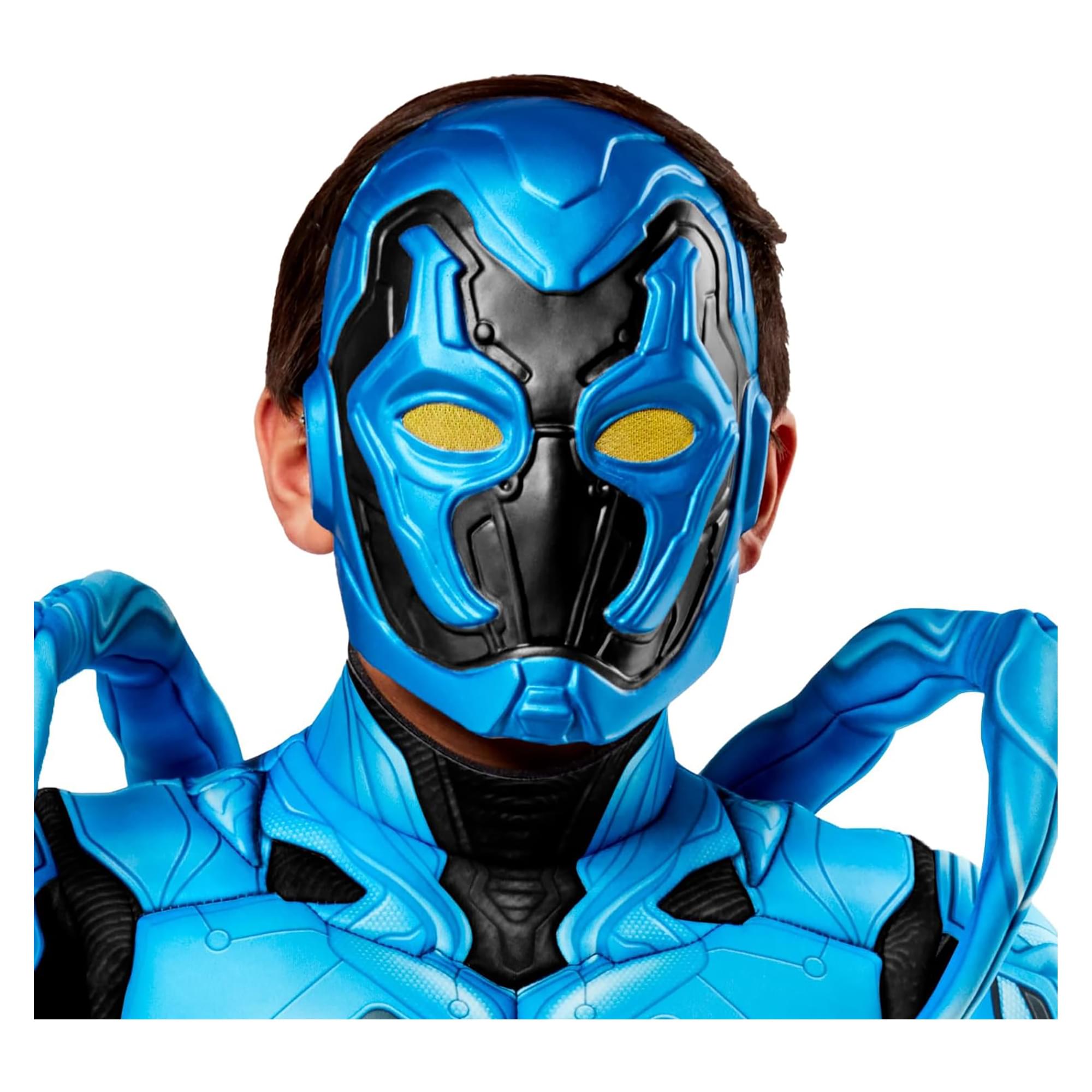 DC Comics Blue Beetle Child Costume Half Mask | Free Shipping