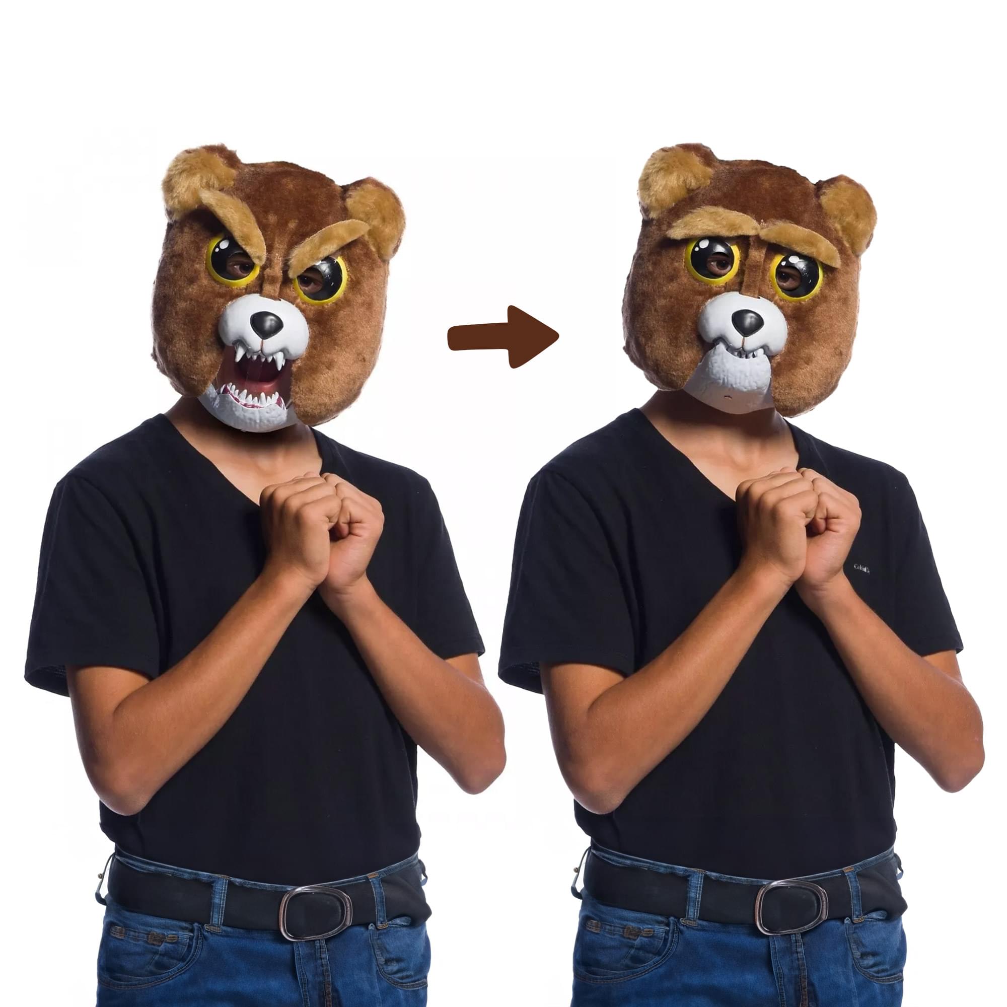 Feisty Pets Sir-Growls-A-Lot Child Costume Mask | Free Shipping