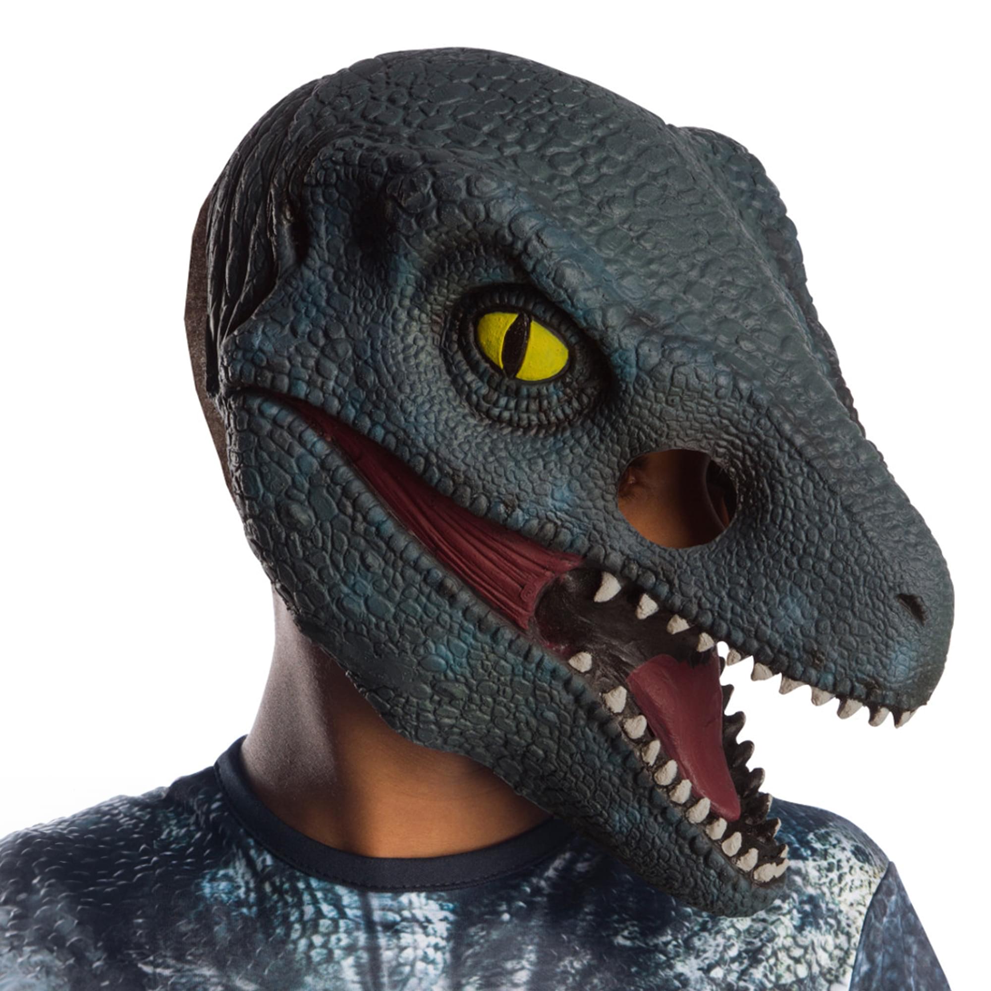 Jurassic World: Fallen Kingdom Blue Raptor 3/4 Child Mask | Free Shipp