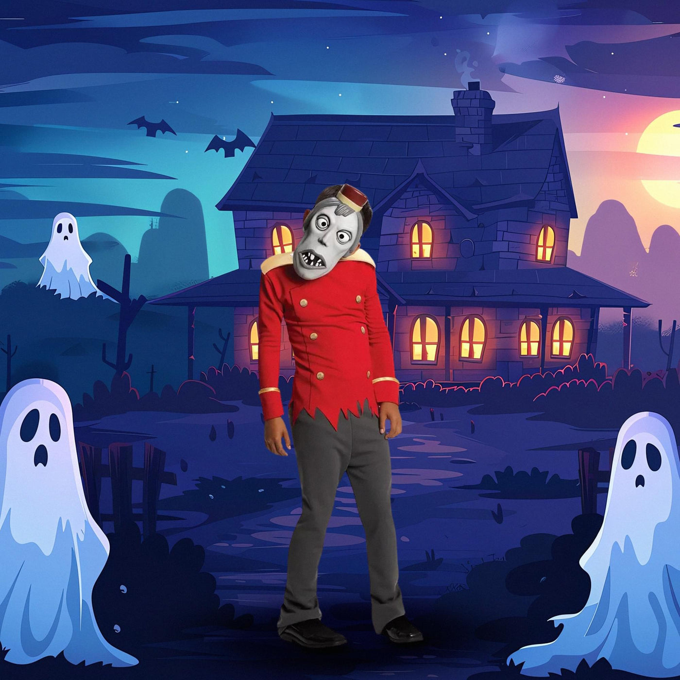 Hotel Transylvania 2 Zombie Bell Hop Child Costume | Free Shipping