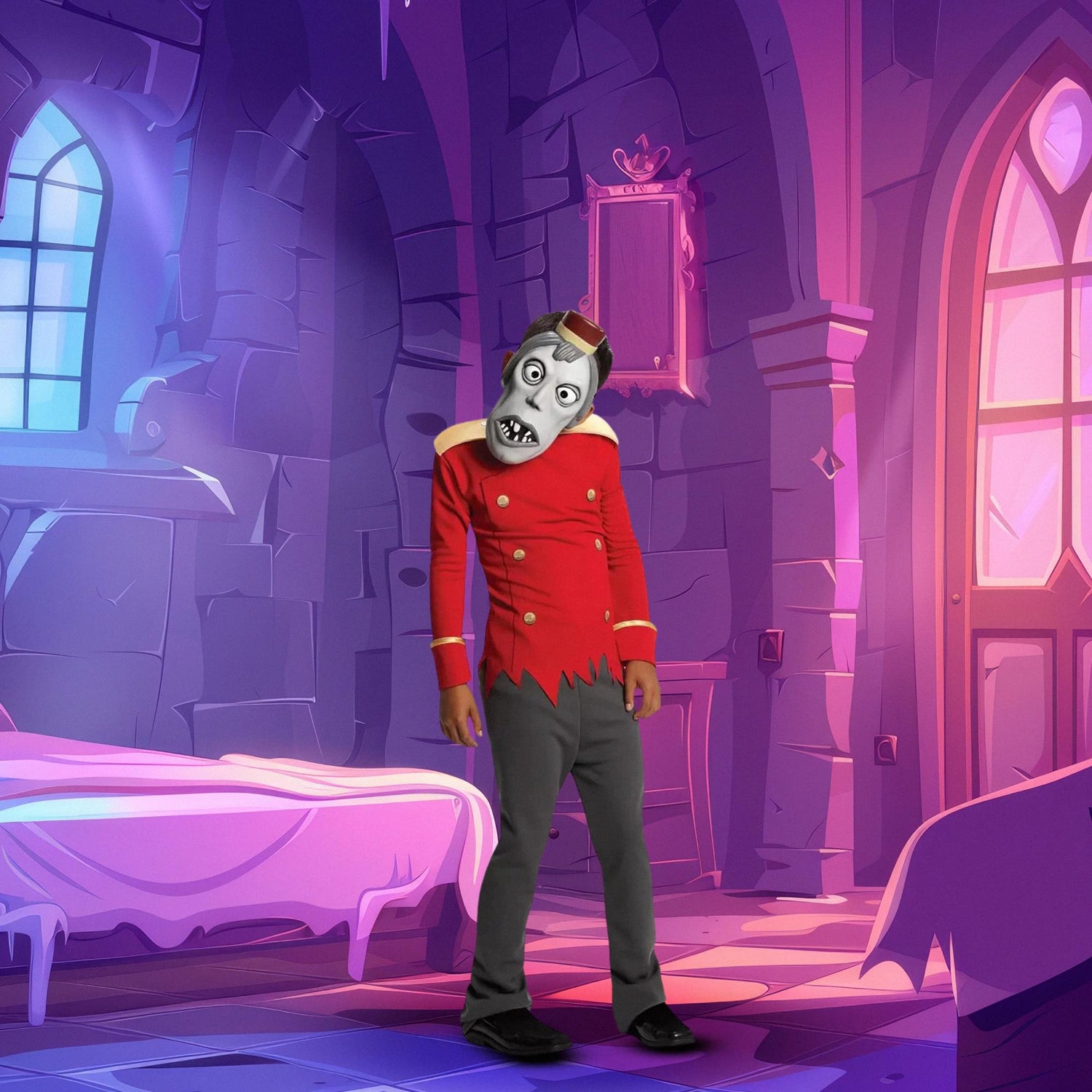 Hotel Transylvania 2 Zombie Bell Hop Child Costume | Free Shipping