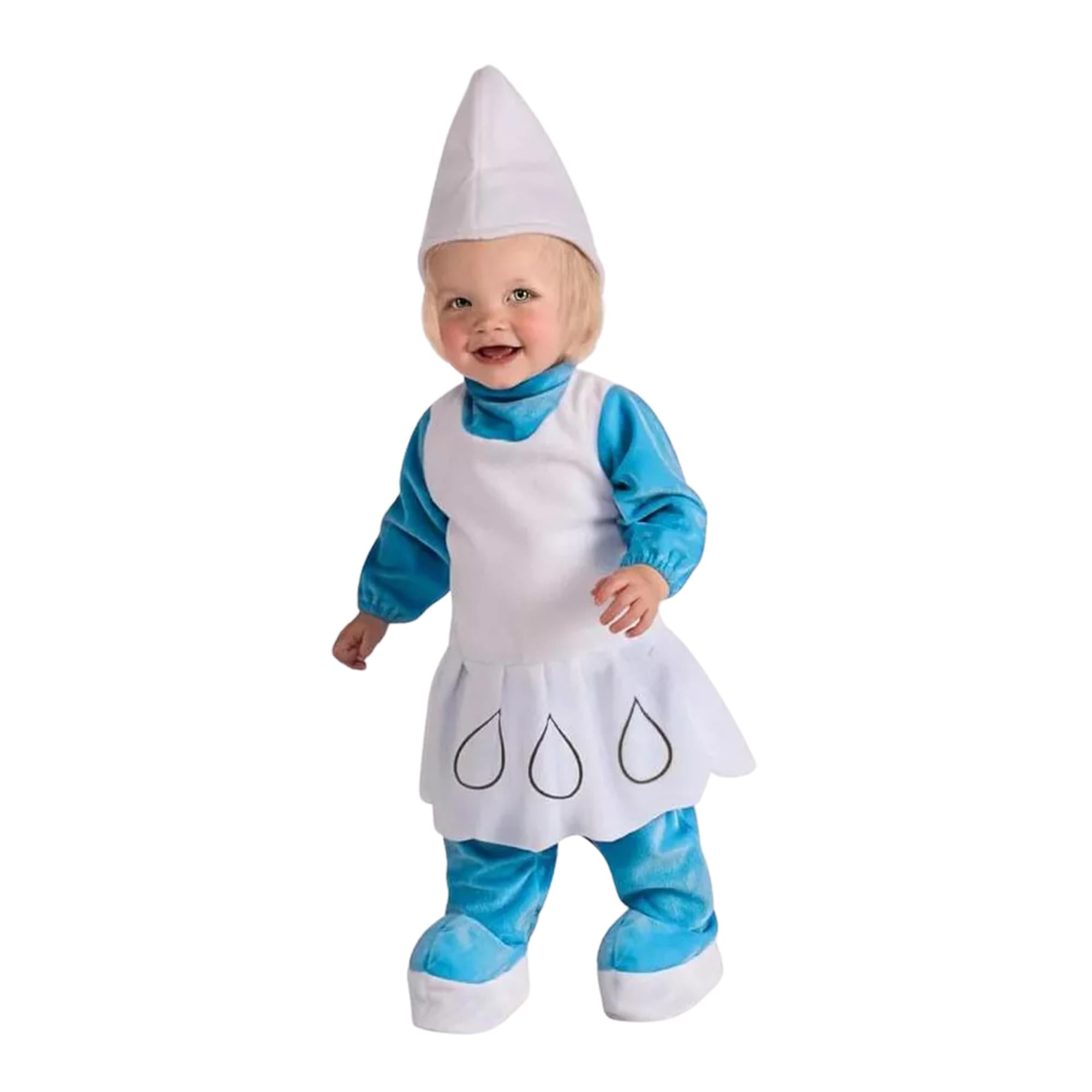 Smurfs Smurfette Costume Romper Dress Infant Toddler | Free Shipping