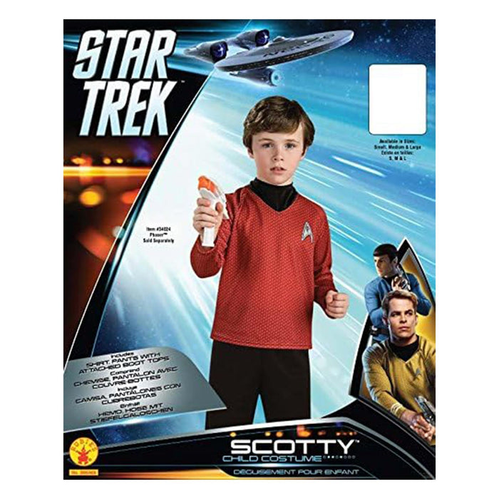 Star Trek Deluxe Scotty Costume Child | Free Shipping