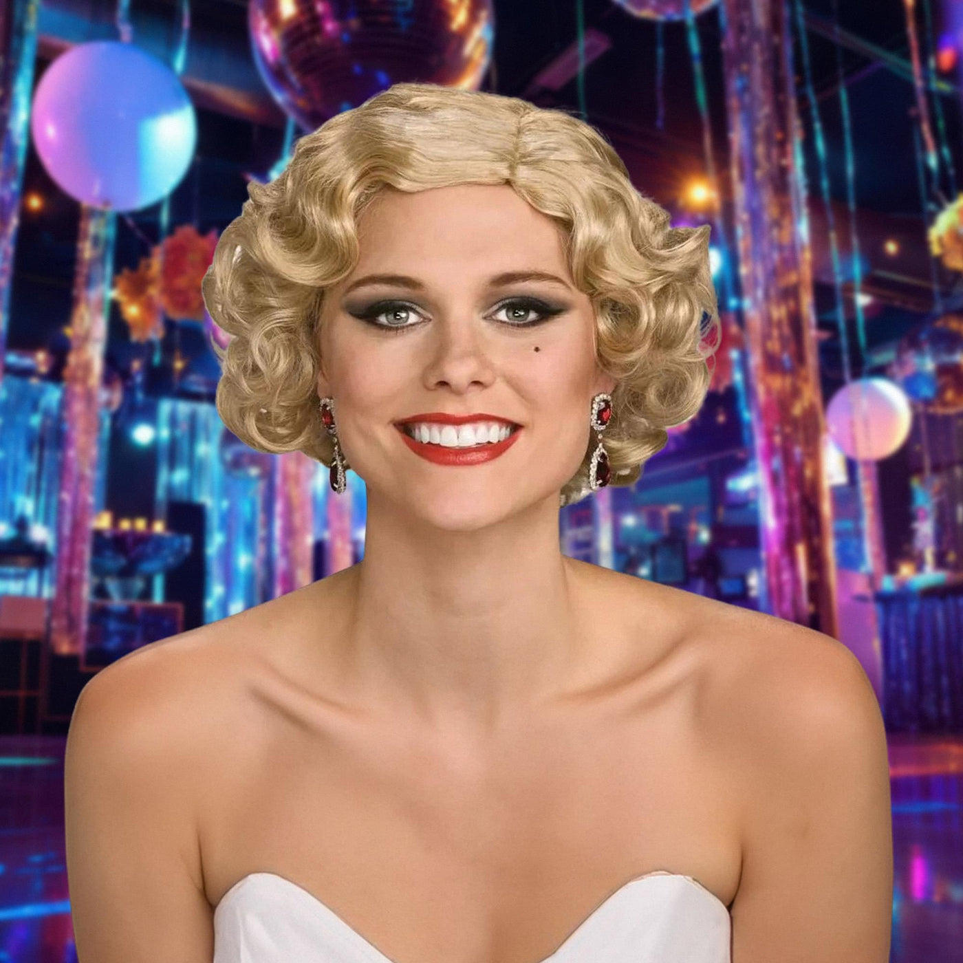 Ruby Red Costume Earrings | Free Shipping