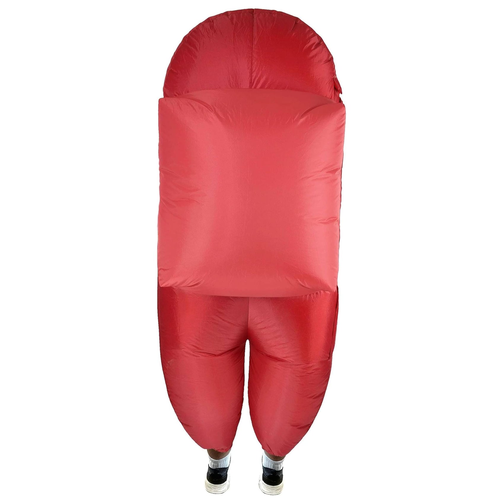 Amongst Us Red Imposter Sus Crewmate Inflatable Adult Costume | Standa