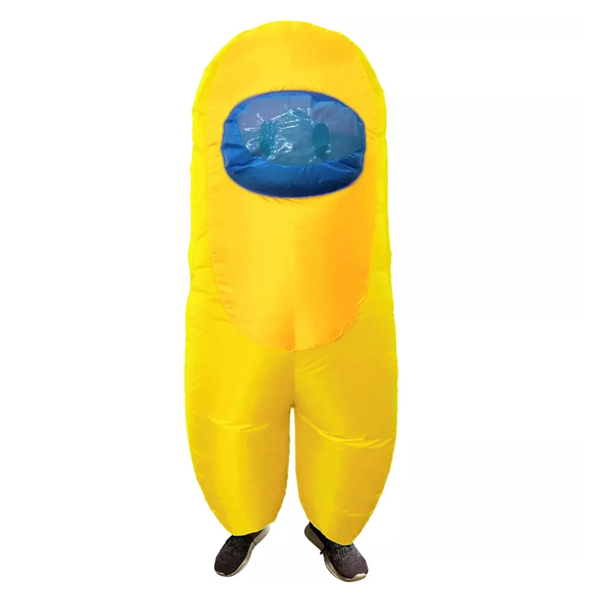 Amongst Us Yellow Imposter Sus Crewmate Inflatable Adult Costume | Sta