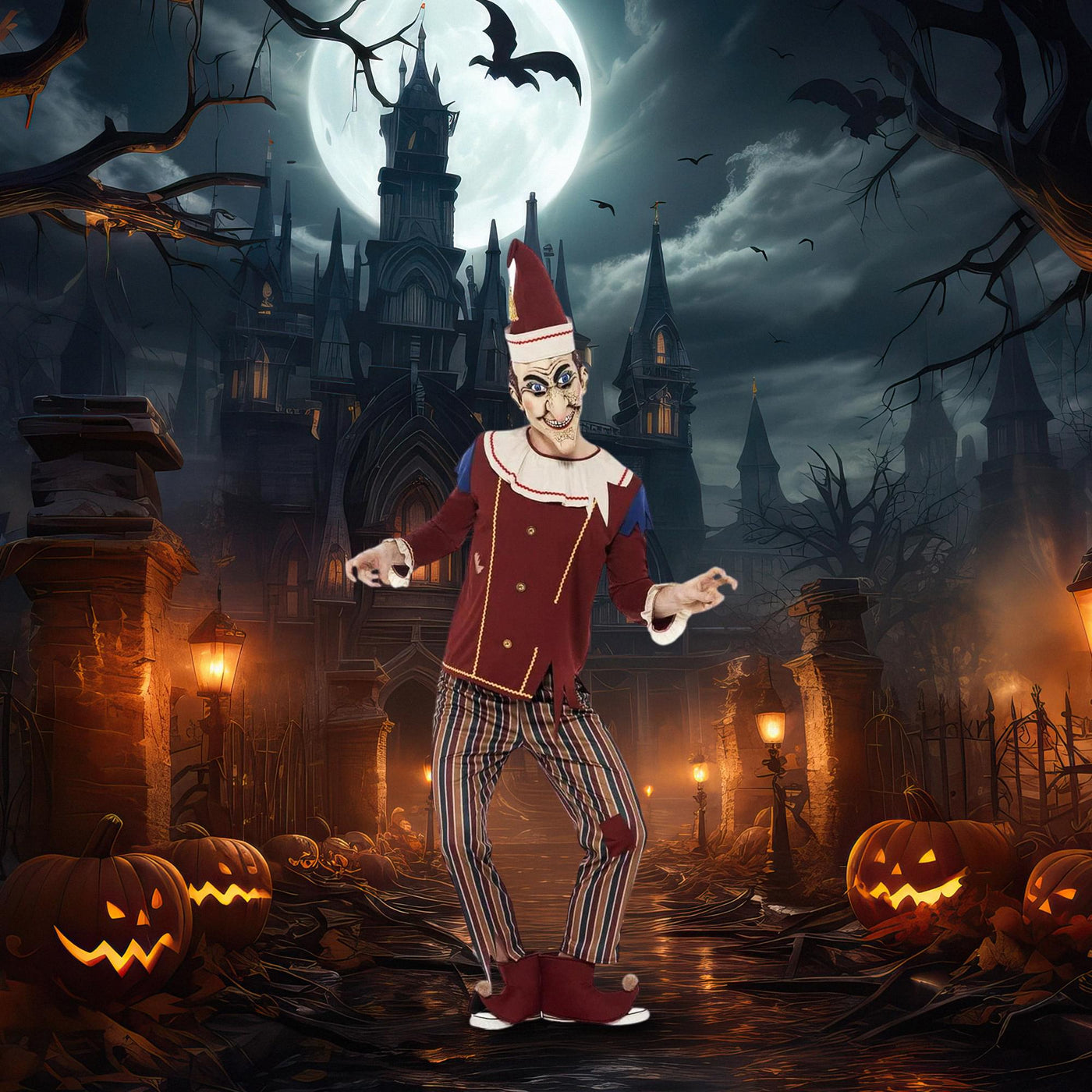 Possessed Punch Costume Adult | Free Shipping