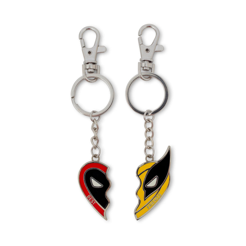 Marvel Deadpool and Wolverine BFF Keychain Set | Free Shipping