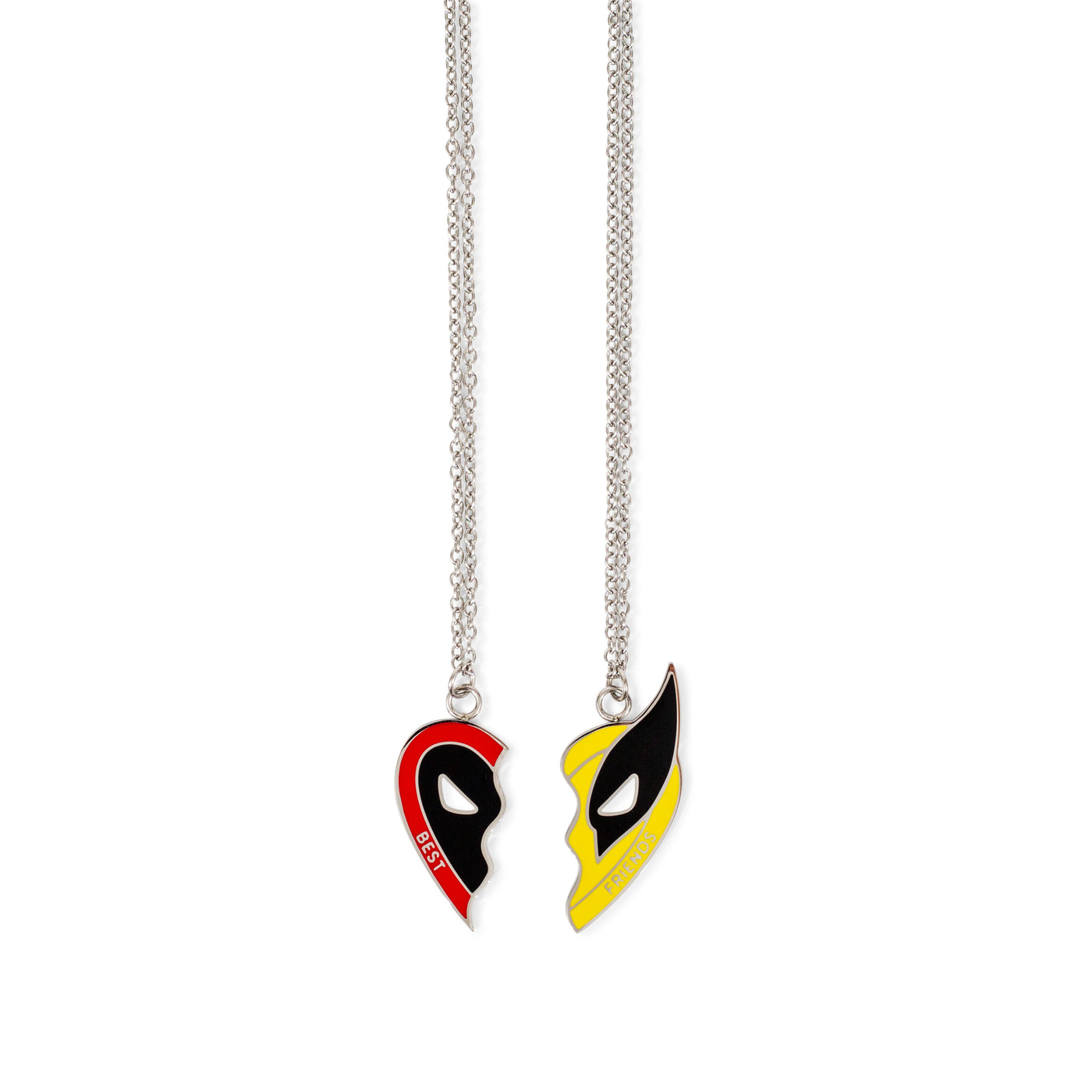 Marvel Deadpool and Wolverine BFF Necklace Set | Free Shipping