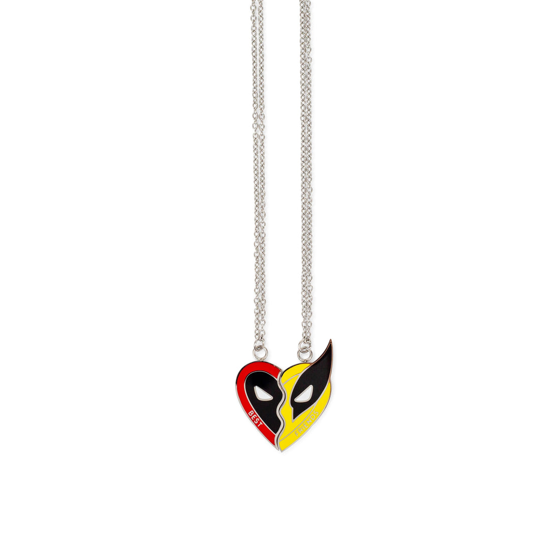 Marvel Deadpool and Wolverine BFF Necklace Set | Free Shipping