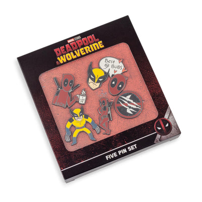 Marvel Deadpool & Wolverine Exclusive Pin Set | Free Shipping