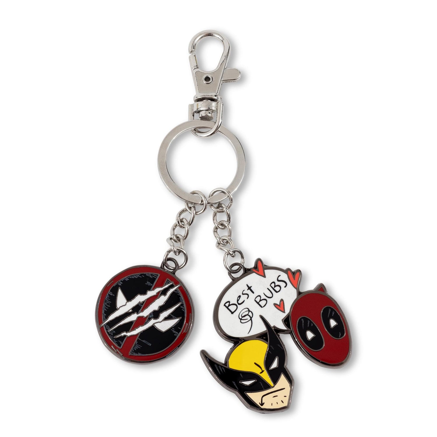 Marvel Deadpool and Wolverine "Best Bubs" Keychain | Free Shipping