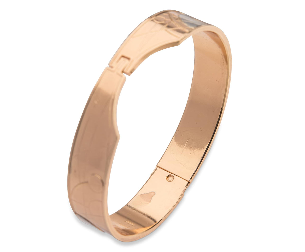 Marvel Eternals Uni-Mind Hinged 24KT Gold Bracelet | Free Shipping