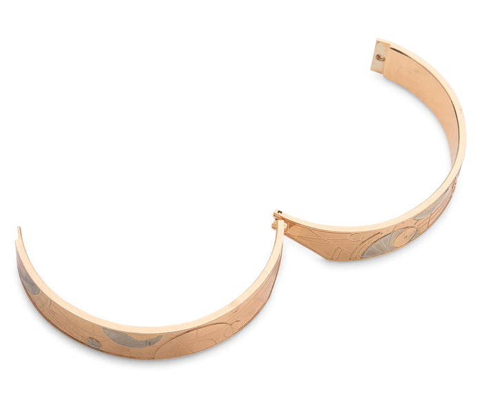 Marvel Eternals Uni-Mind Hinged 24KT Gold Bracelet | Free Shipping