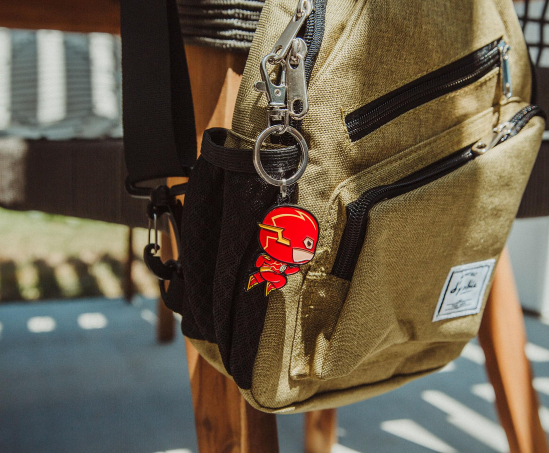 DC Chibi The Flash Metal Keychain | Free Shipping