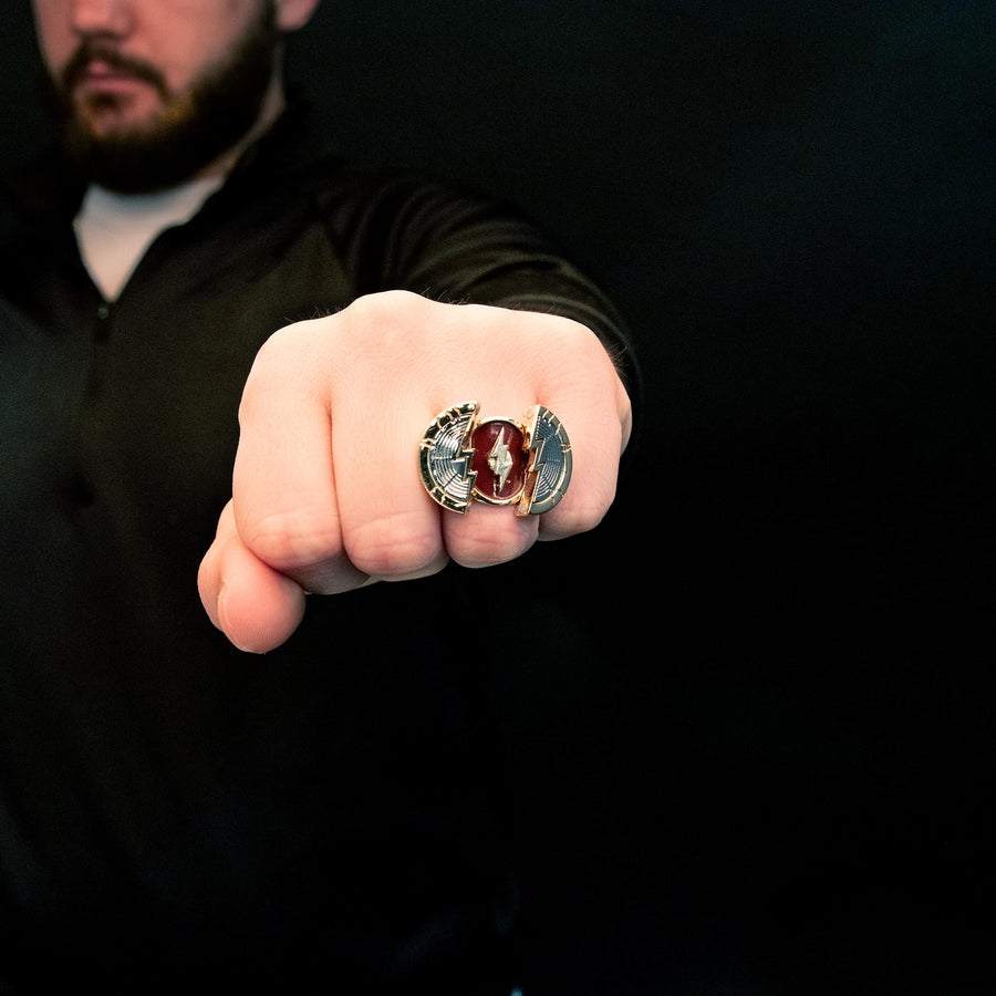 DC Comics The Flash Movie Slide Open Replica Ring | Free Shipping