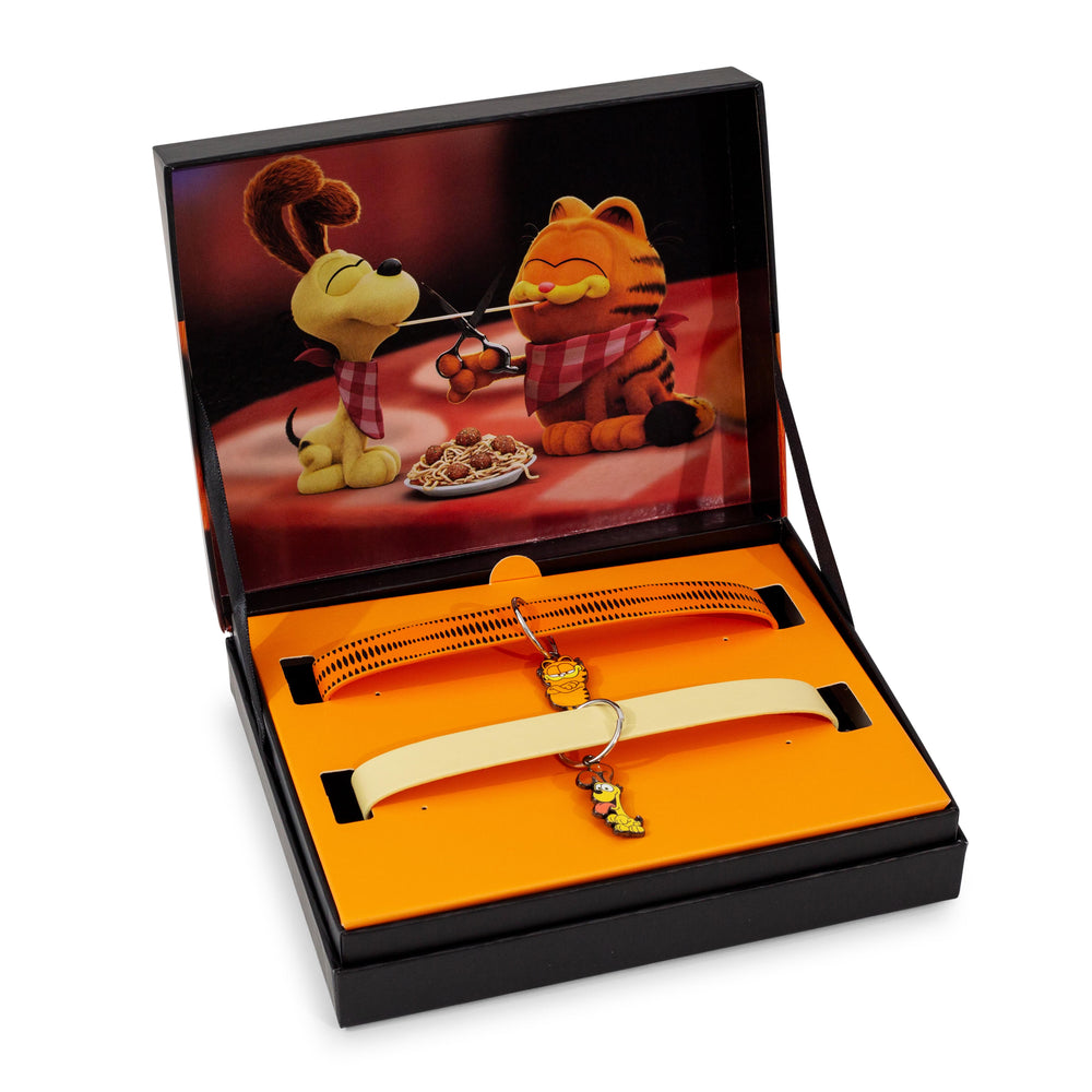 Garfield and Odie Charm Collar Set of 2 | Free Shipping