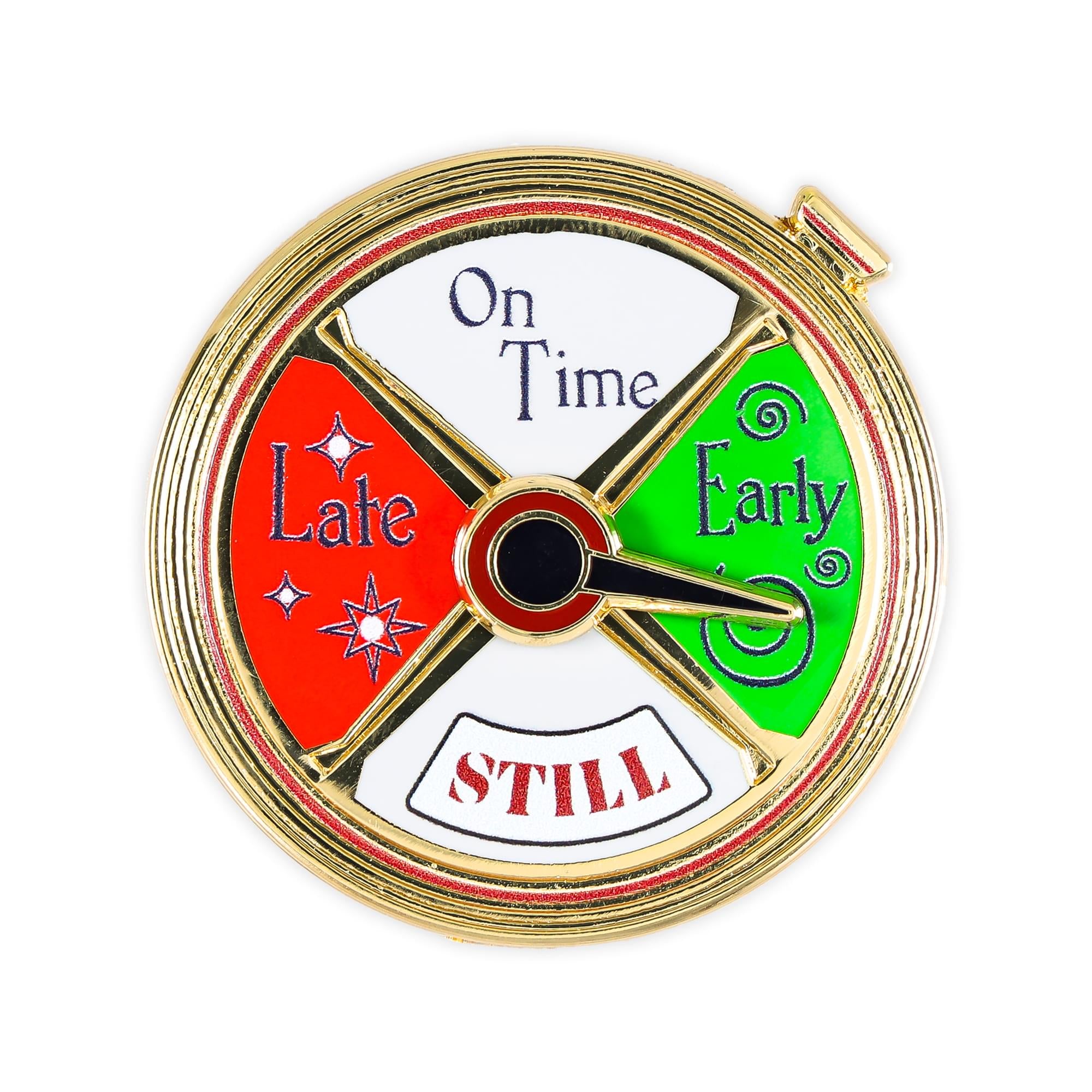 Polar Express Conductor's Stopwatch Spinning Pin | Free Shipping