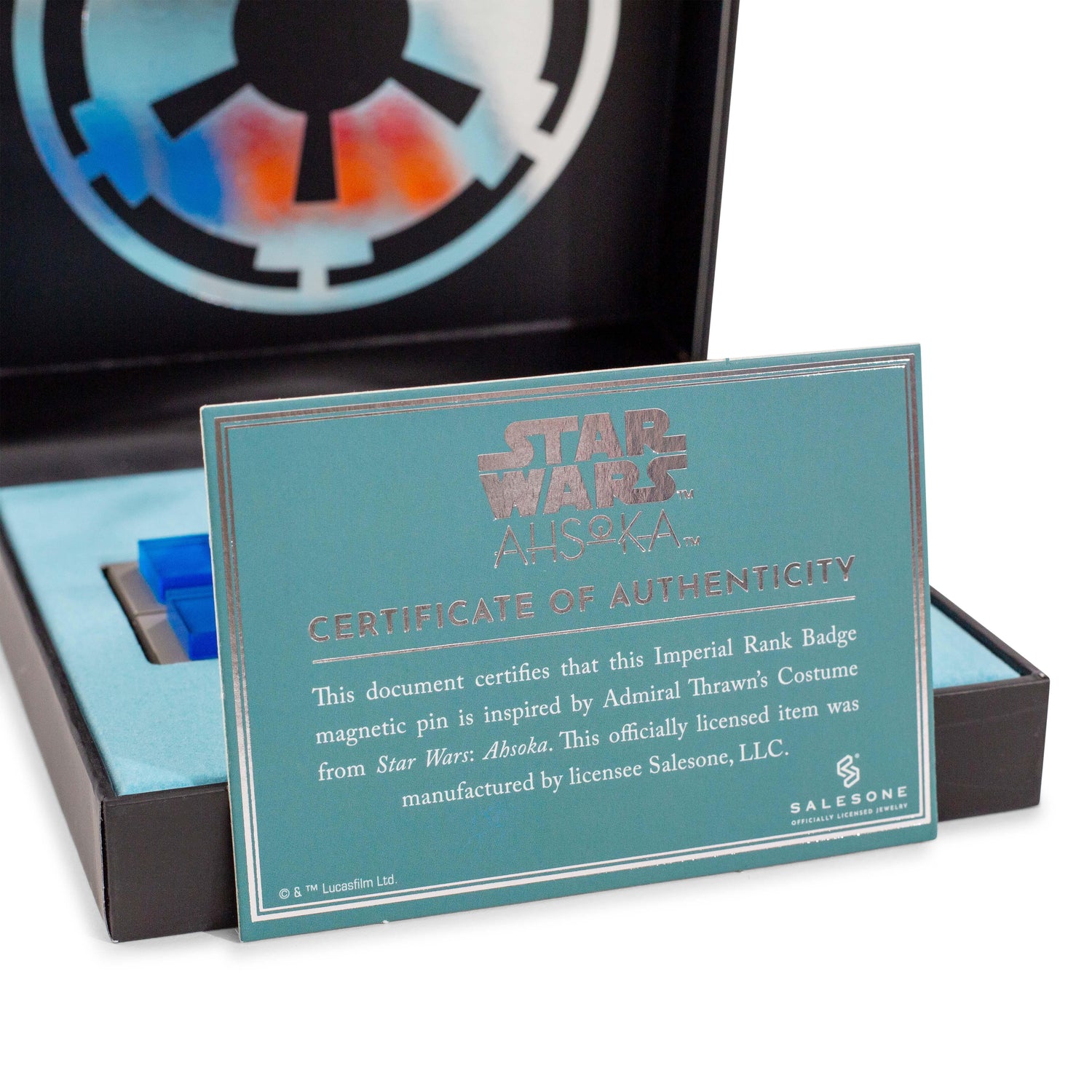 Star Wars Admiral Thrawn Badge Replica Pin | Free Shipping