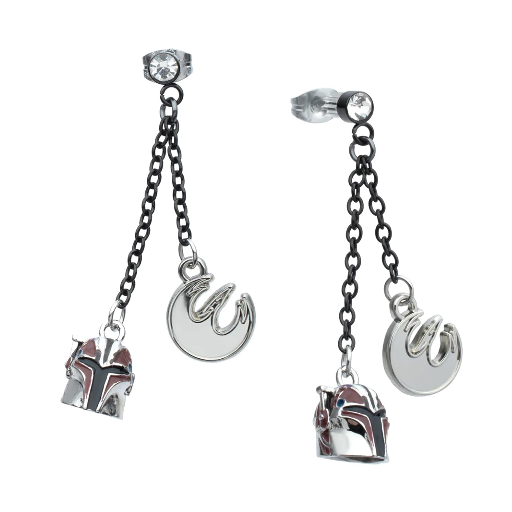 Star Wars Sabine Wren Helmet Dangle Earrings | Free Shipping