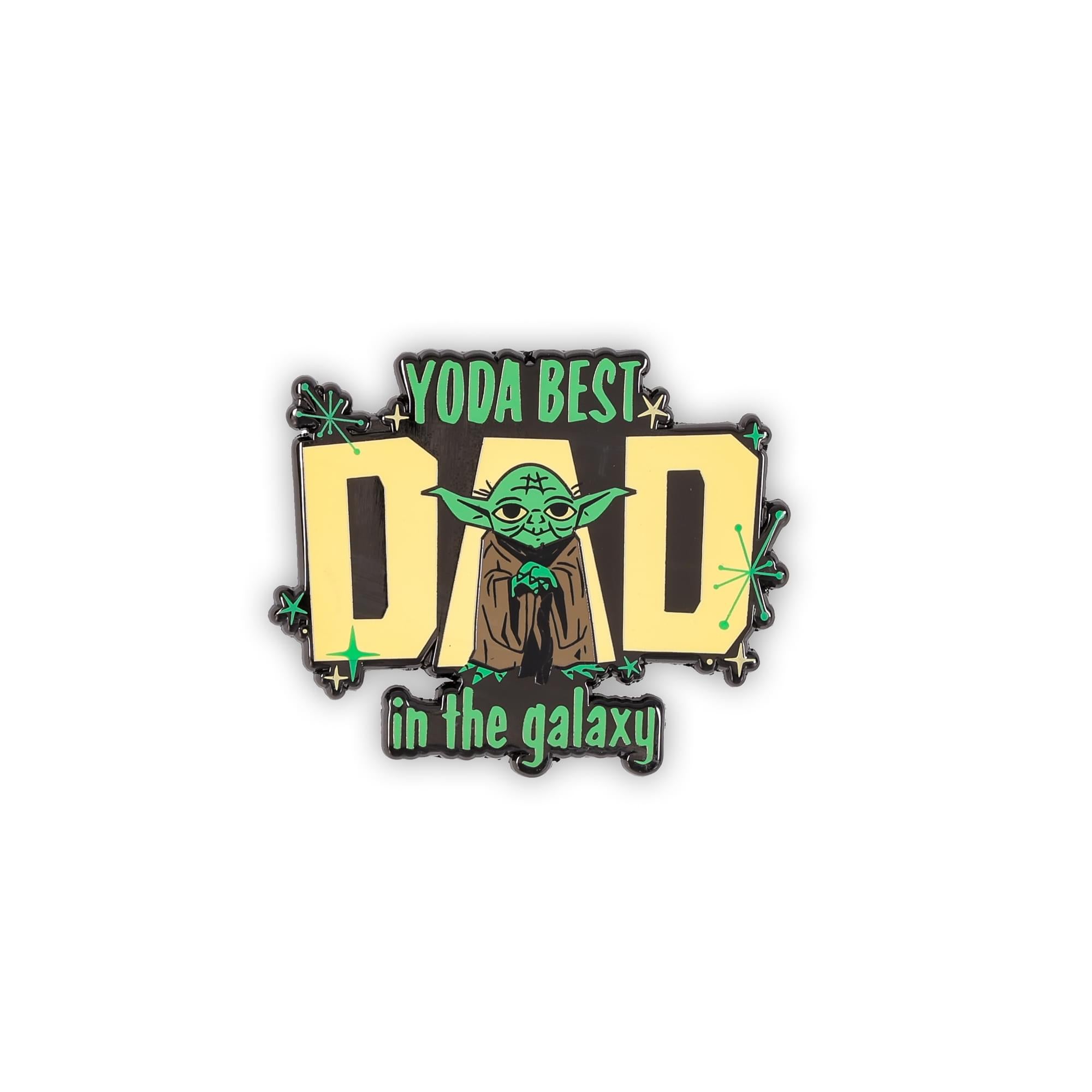 Star Wars "Best Dad In The Galaxy" Fathers Day Pin | Free Shipping