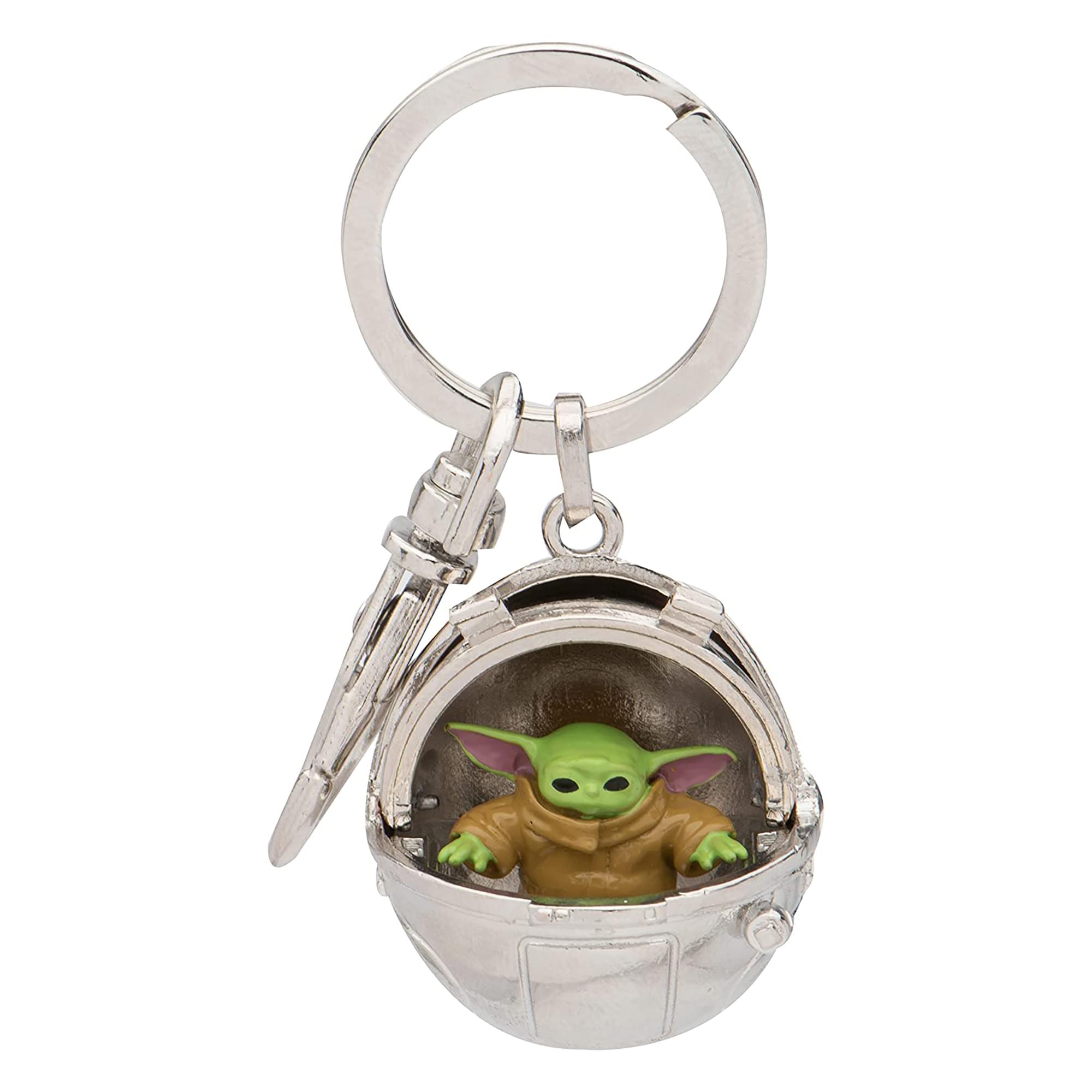 Star Wars Grogu 3D Opening Pram Keychain | Free Shipping