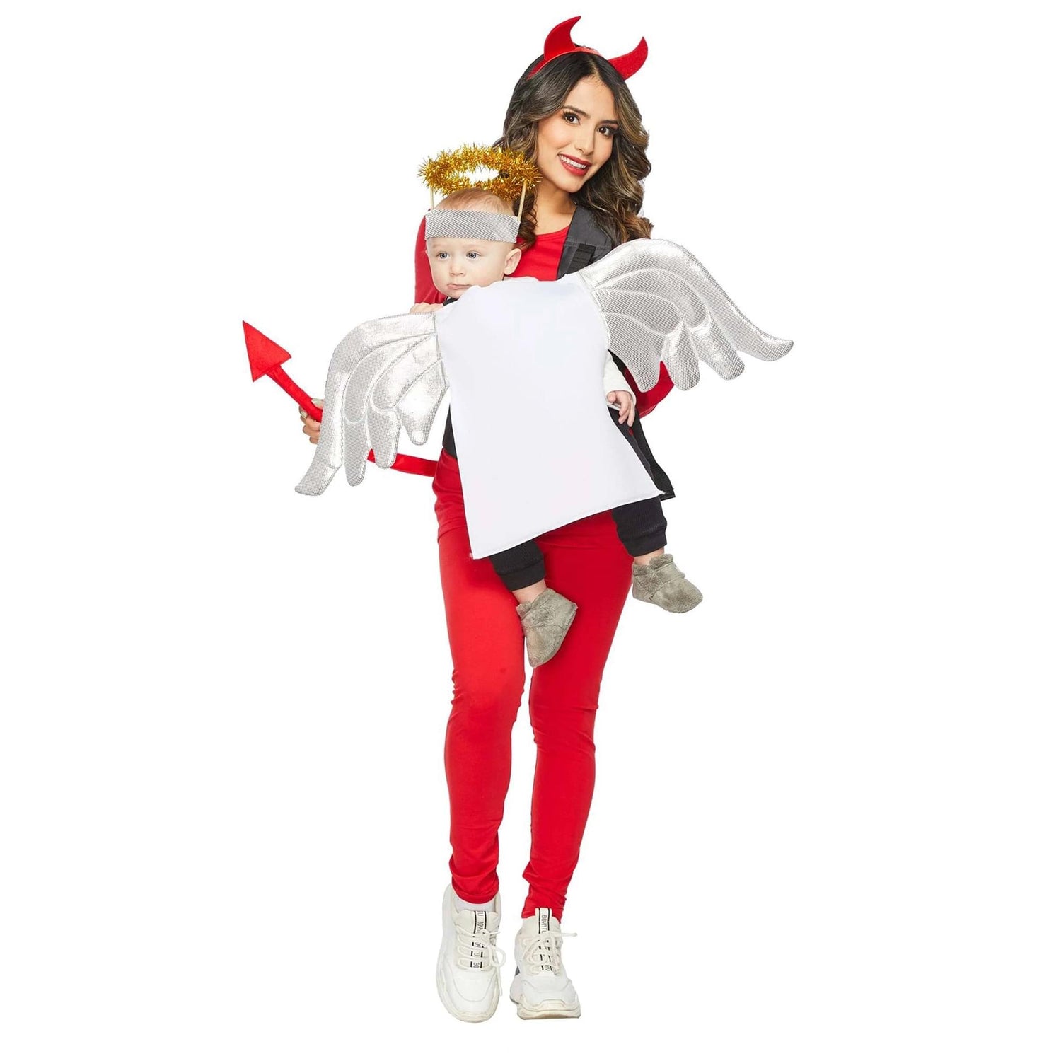 Angel & Devil Baby & Me Costume | Free Shipping