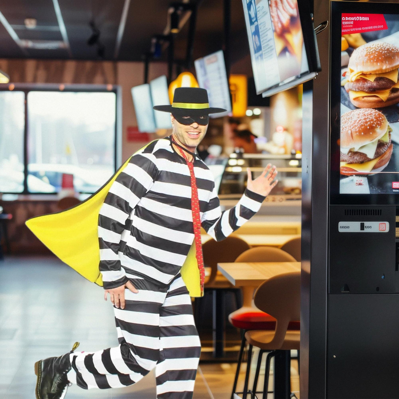 Burger Thief Adult Costume | Free Shipping