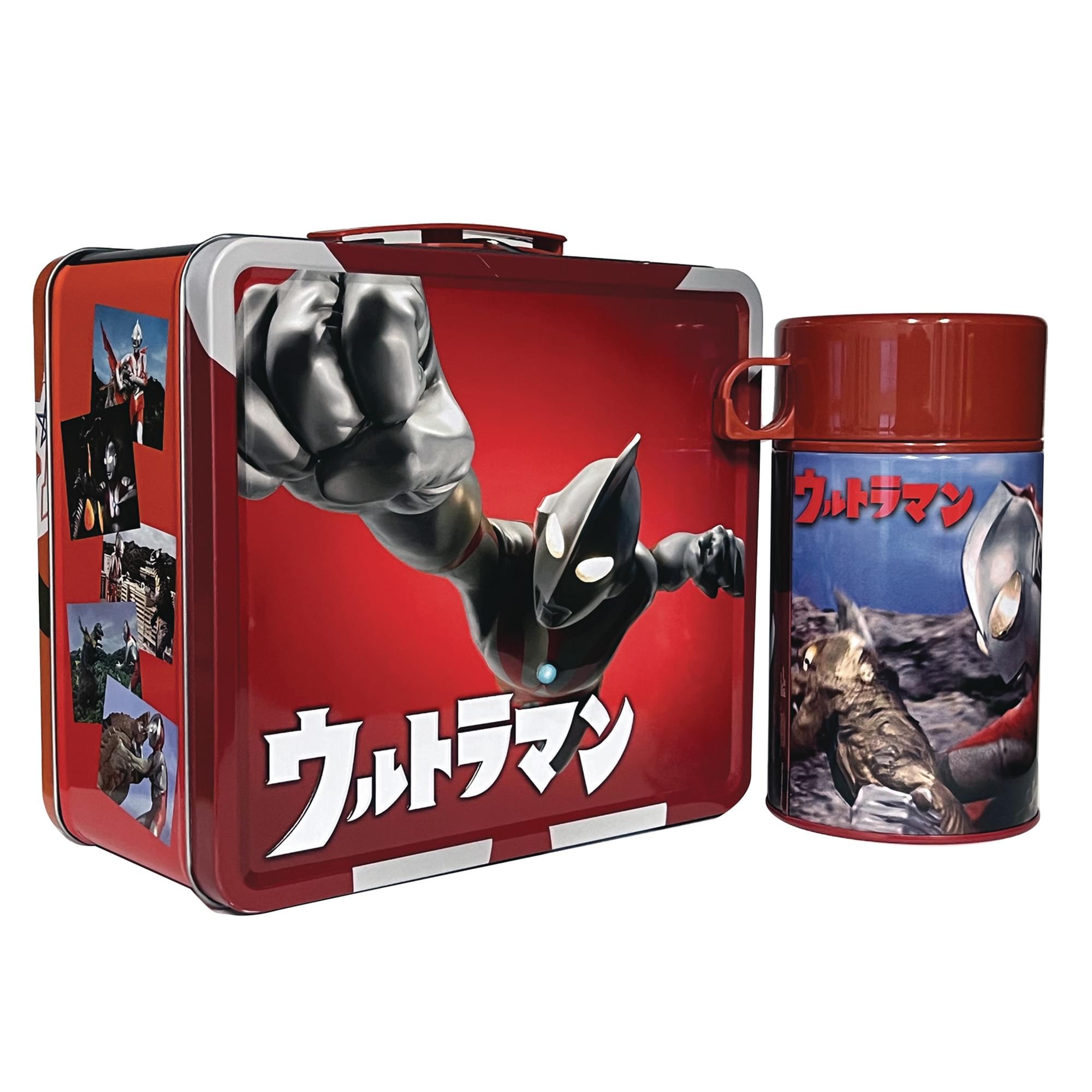 Ultraman Tin Titans Lunch Box & Water Bottle | Free Shipping