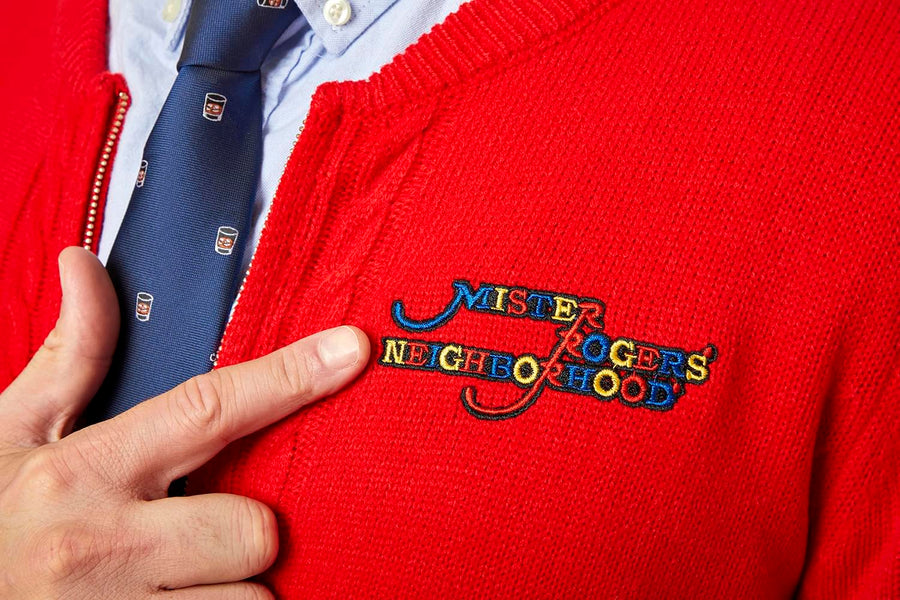 Officially Licensed Mister Rogers Collectible Sweater Adult | Free Shi