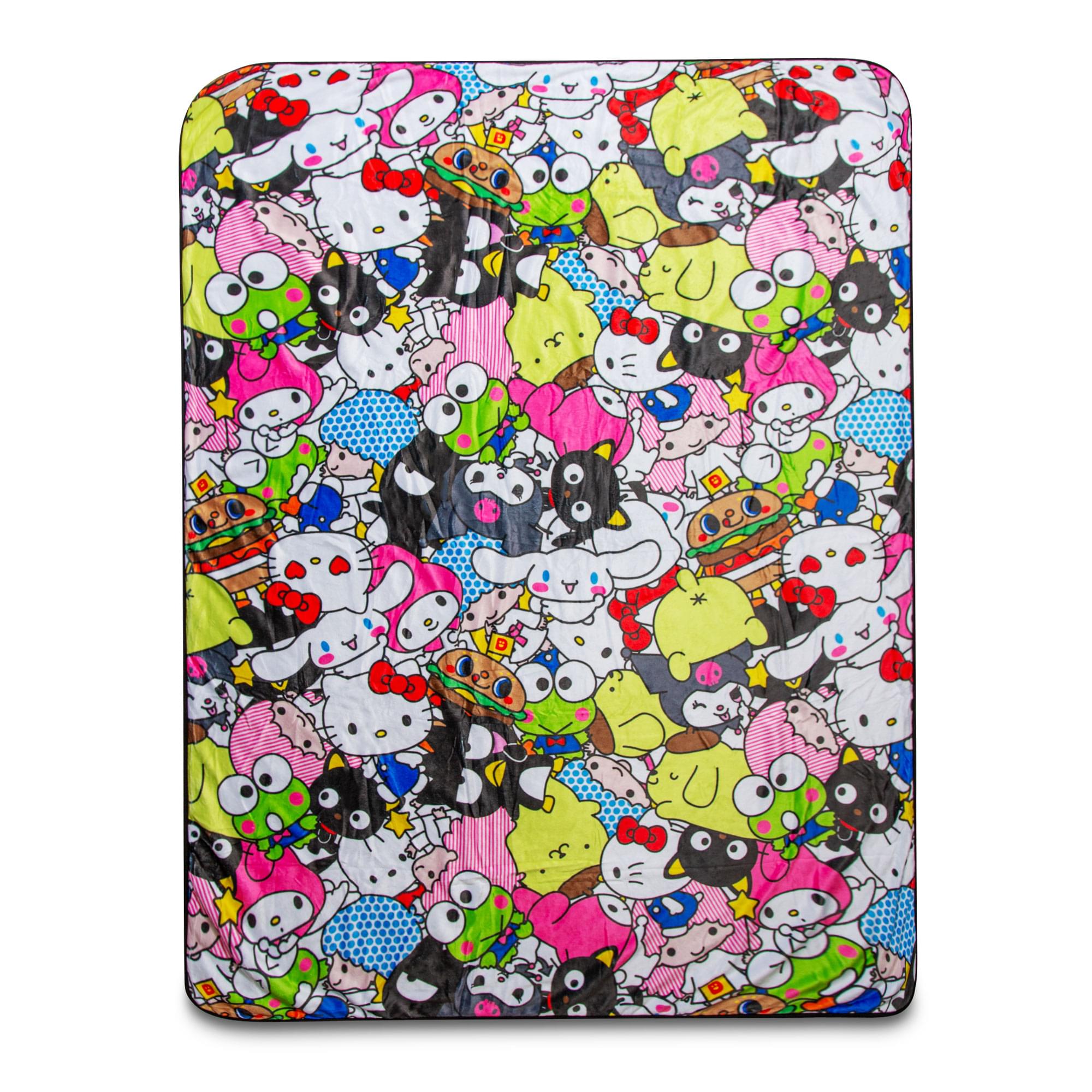 Sanrio Hello Kitty 54 x 72 Inch Fleece Throw Blanket | Free Shipping