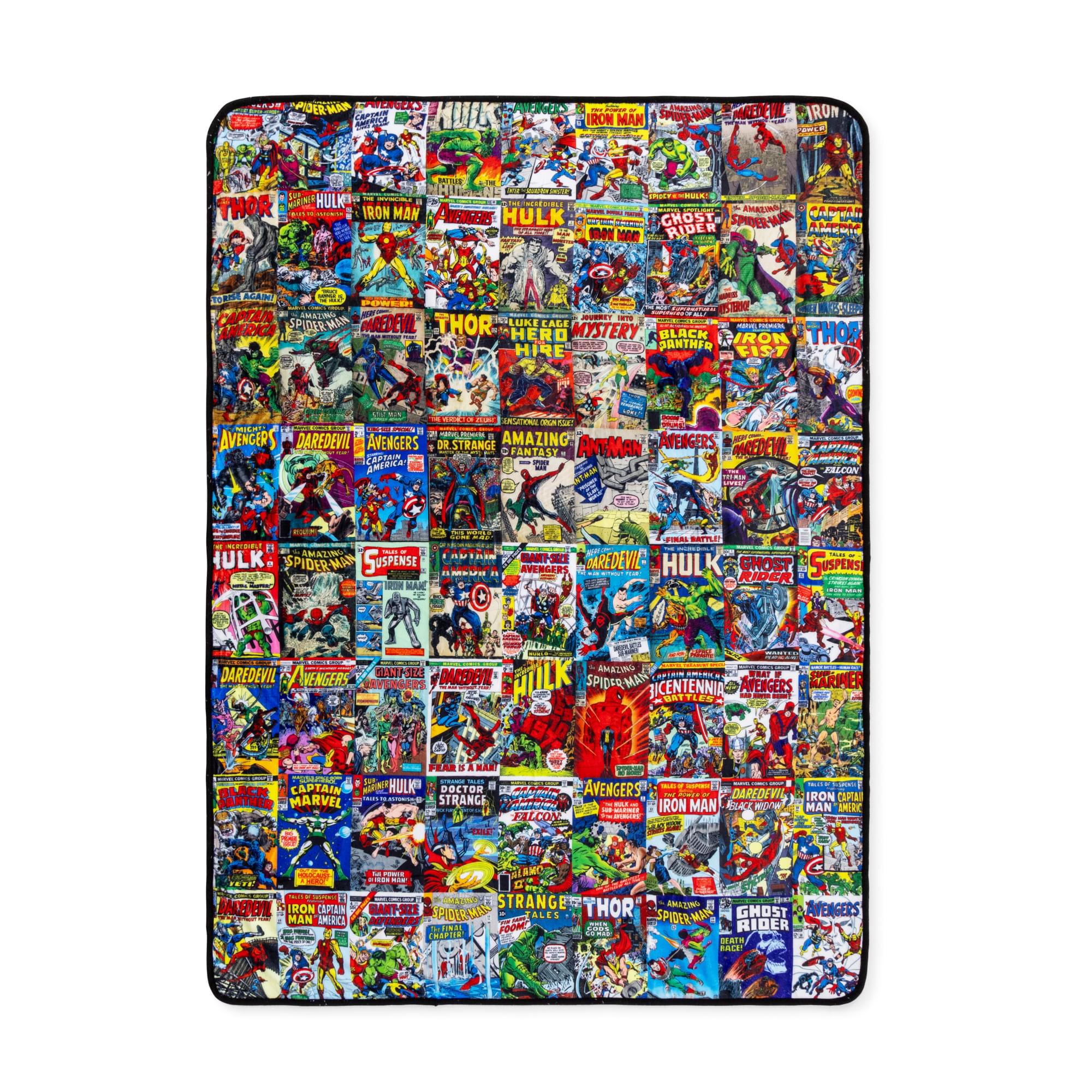 Marvel Comics Covers 45x60 Fleece Throw Blanket | Free Shipping
