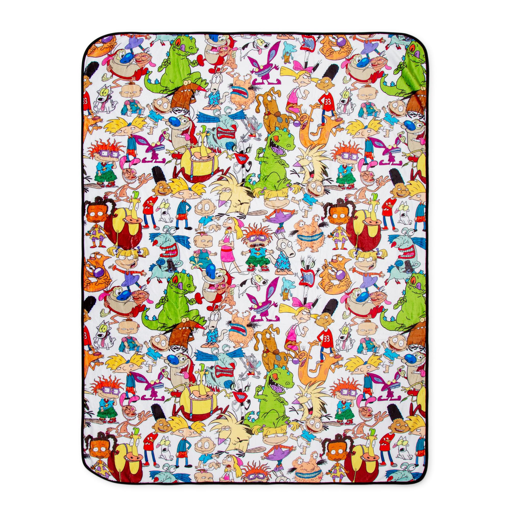 Nickelodeon Collage 45 x 60 Inch Throw Blanket | Free Shipping