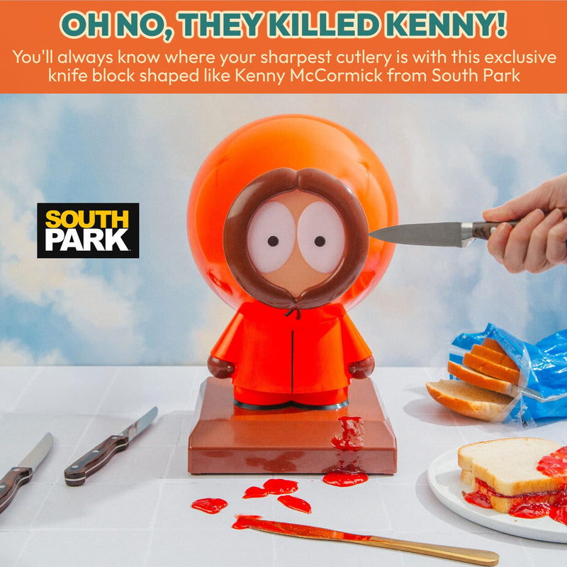 South Park Kenny 10 Slot Plastic Knife Block | Free Shipping