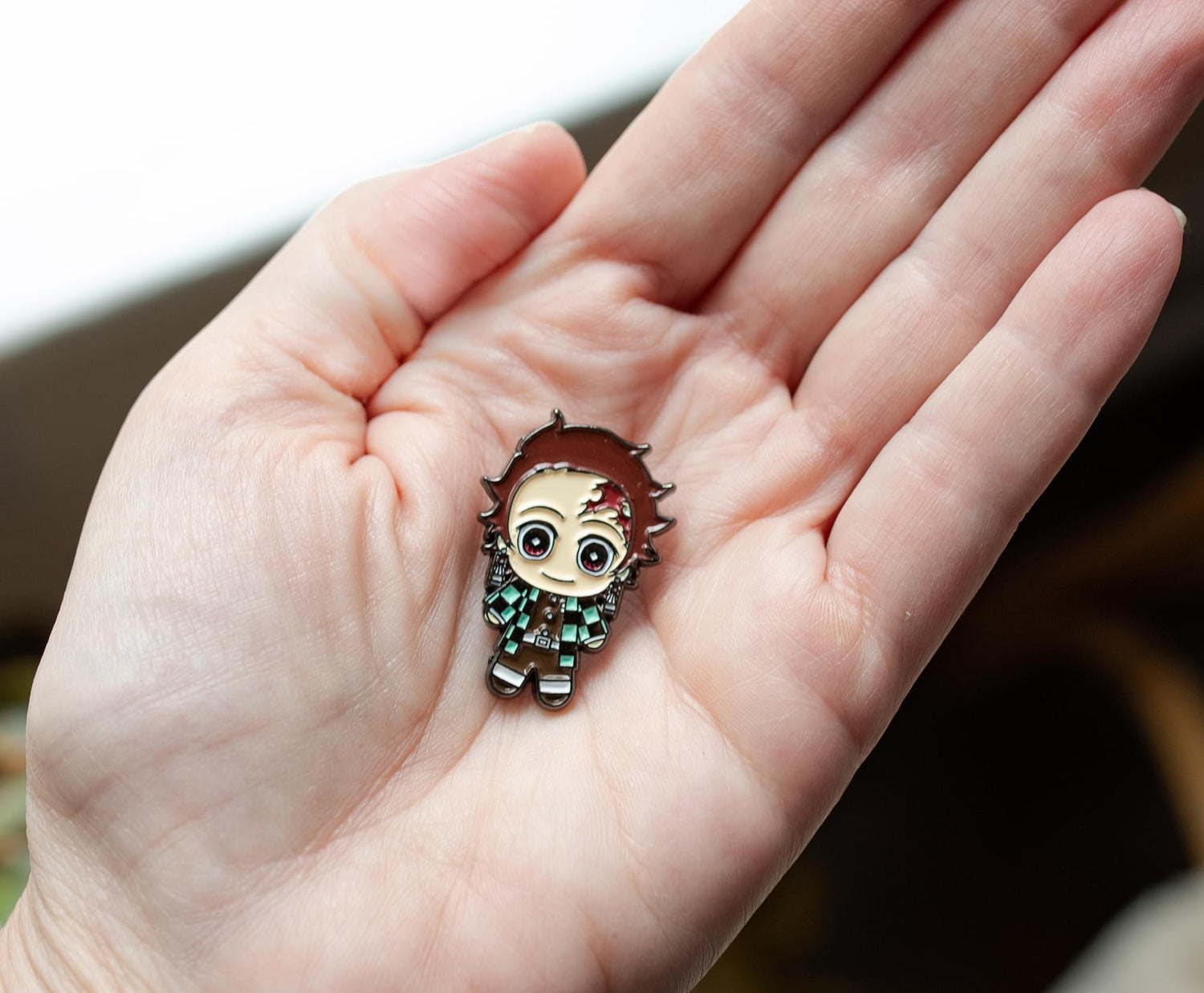 Demon Slayer - Tanjiro Kamado Enamel Pin | Free Shipping