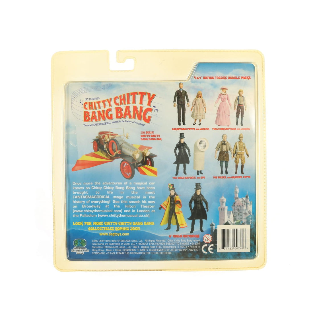 Chitty Chitty Bang Bang 2 Pack Figure Truly Scrumptious & Je | Free Sh