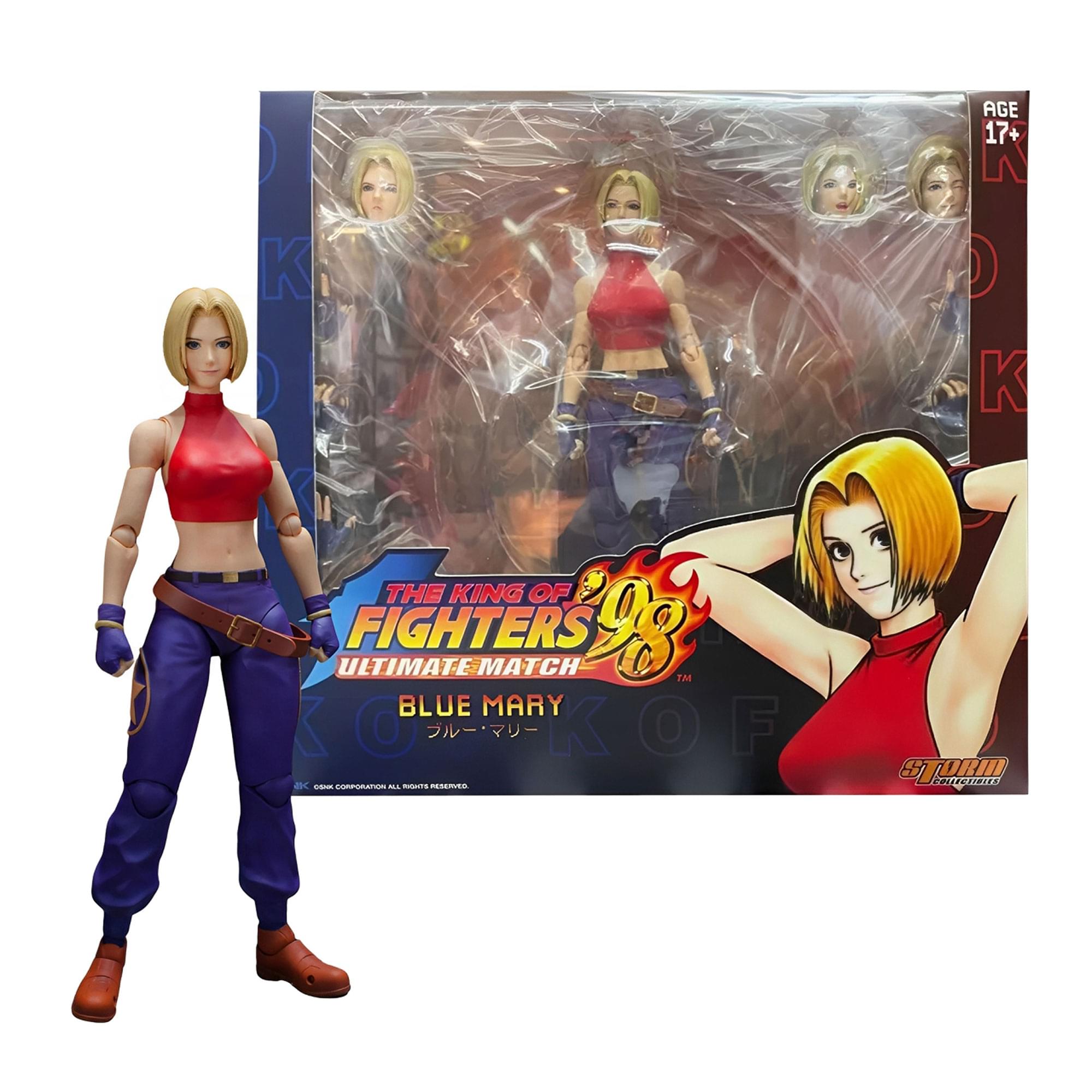 King of Fighters 8 Inch Action Figure | Blue Mary | Free Shipping