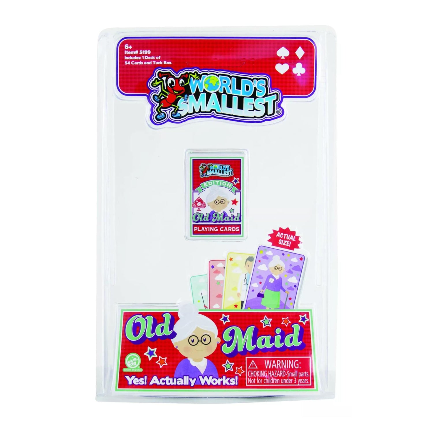 World's Smallest Classic Card Game | Old Maid | Free Shipping